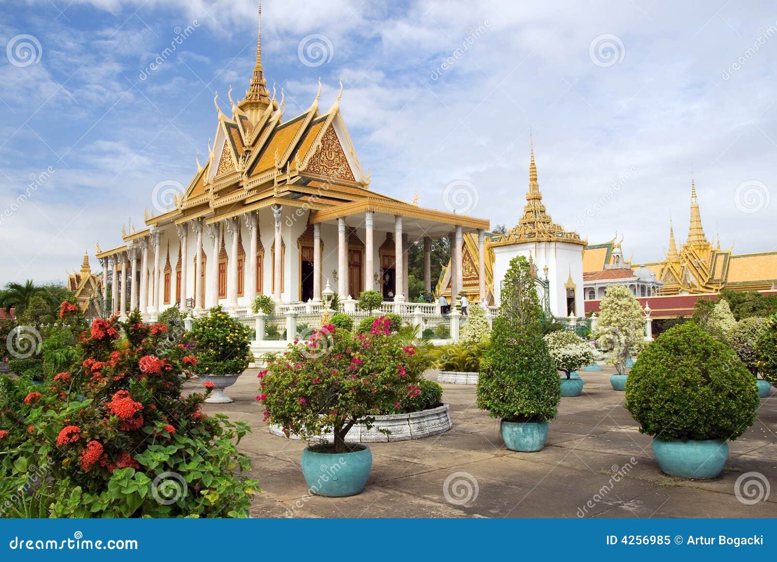 Royal Palace Scenery stock image. Image of beautiful, gold - 4256985