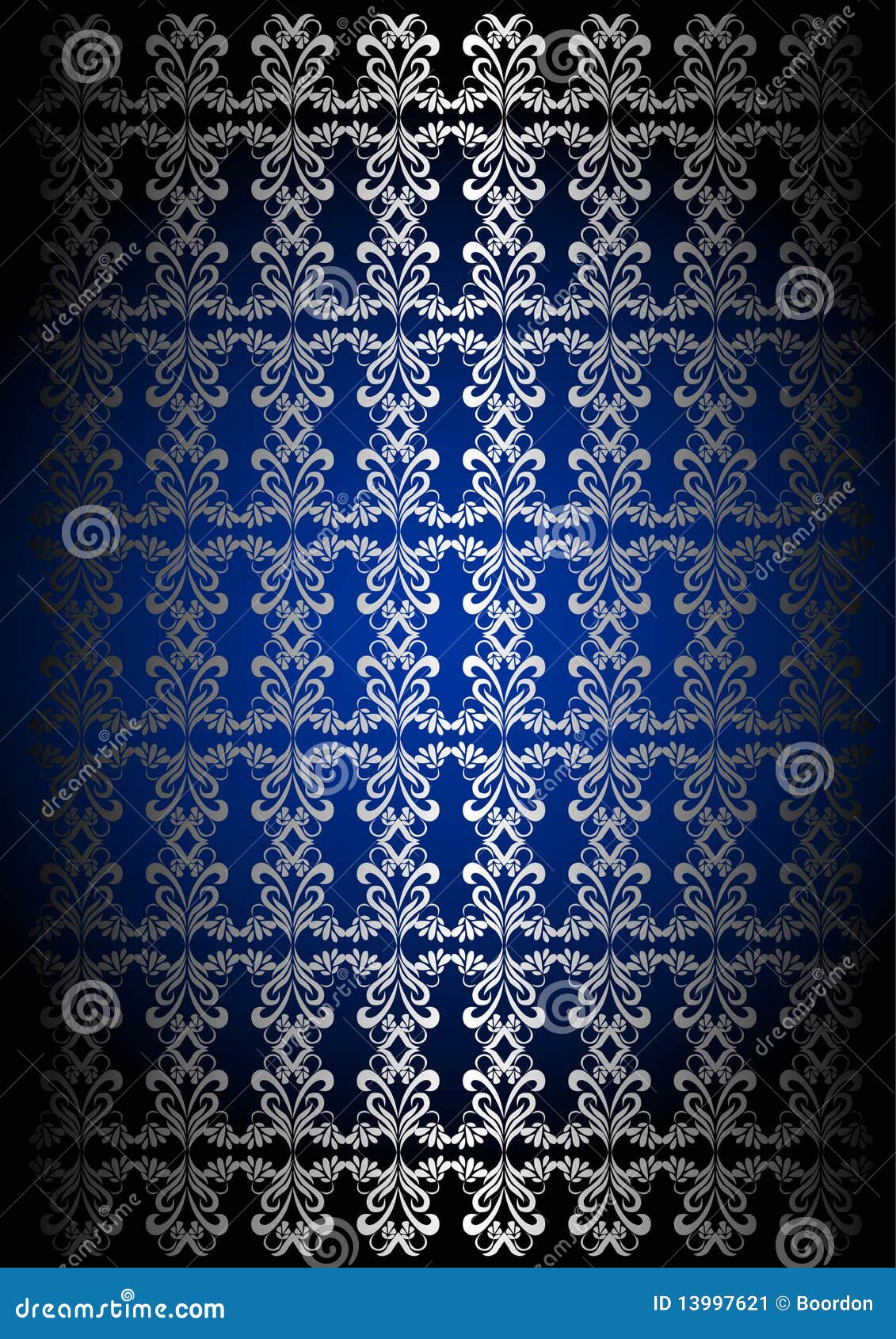 Royal pattern background stock vector. Illustration of baroque - 13997621