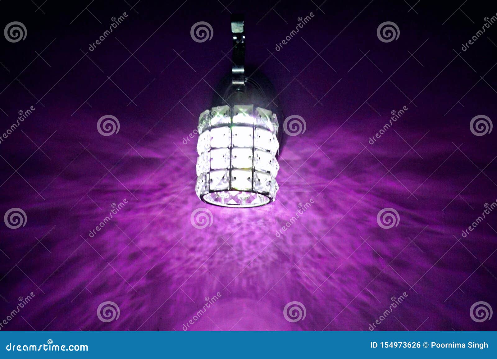 Royal Purple Light with Pretty Shadow Stock Photo - Image of economy ...