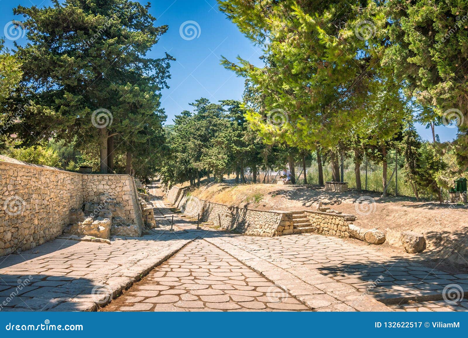 The royal road stock image. Image of architecture, historical - 132622517