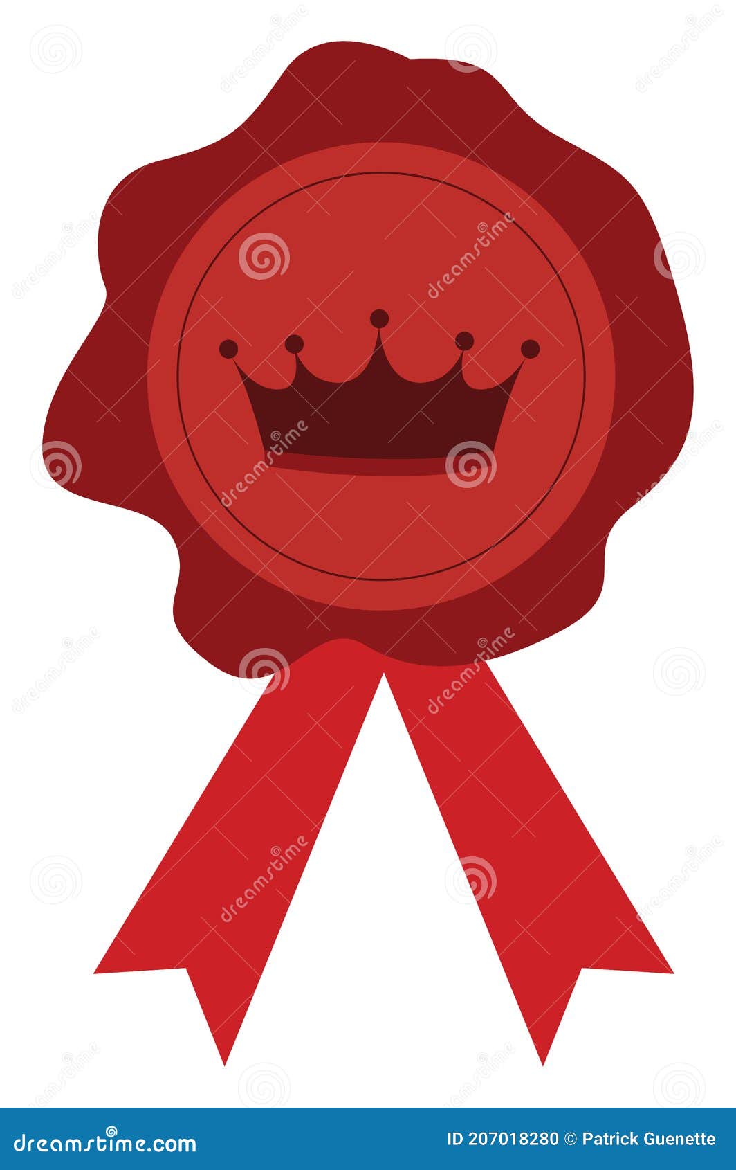 Royal Seal, Illustration, Vector Stock Vector - Illustration of bronze ...