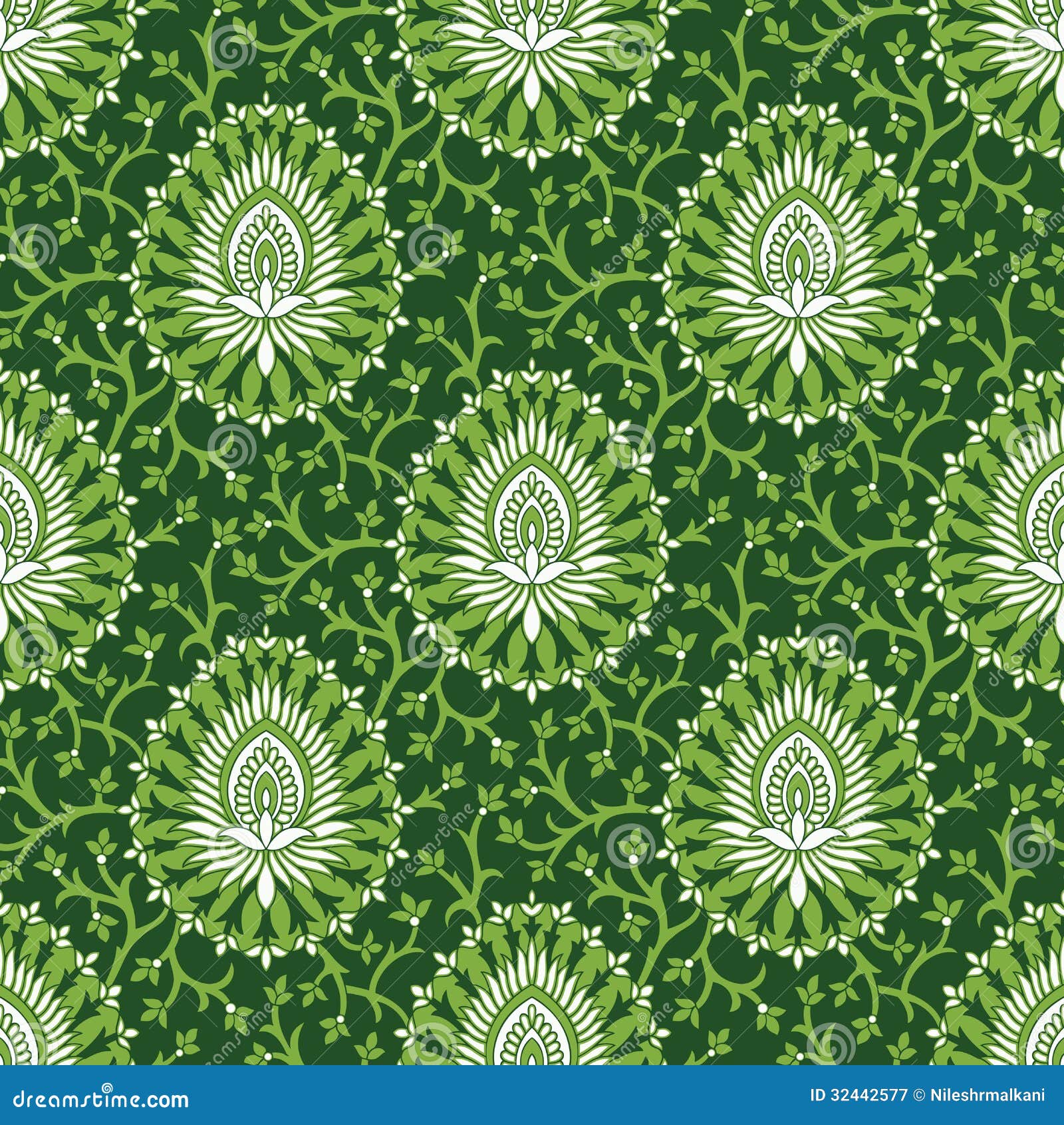 Royal Seamless Vector Wallpaper Stock Vector - Illustration of seamless ...