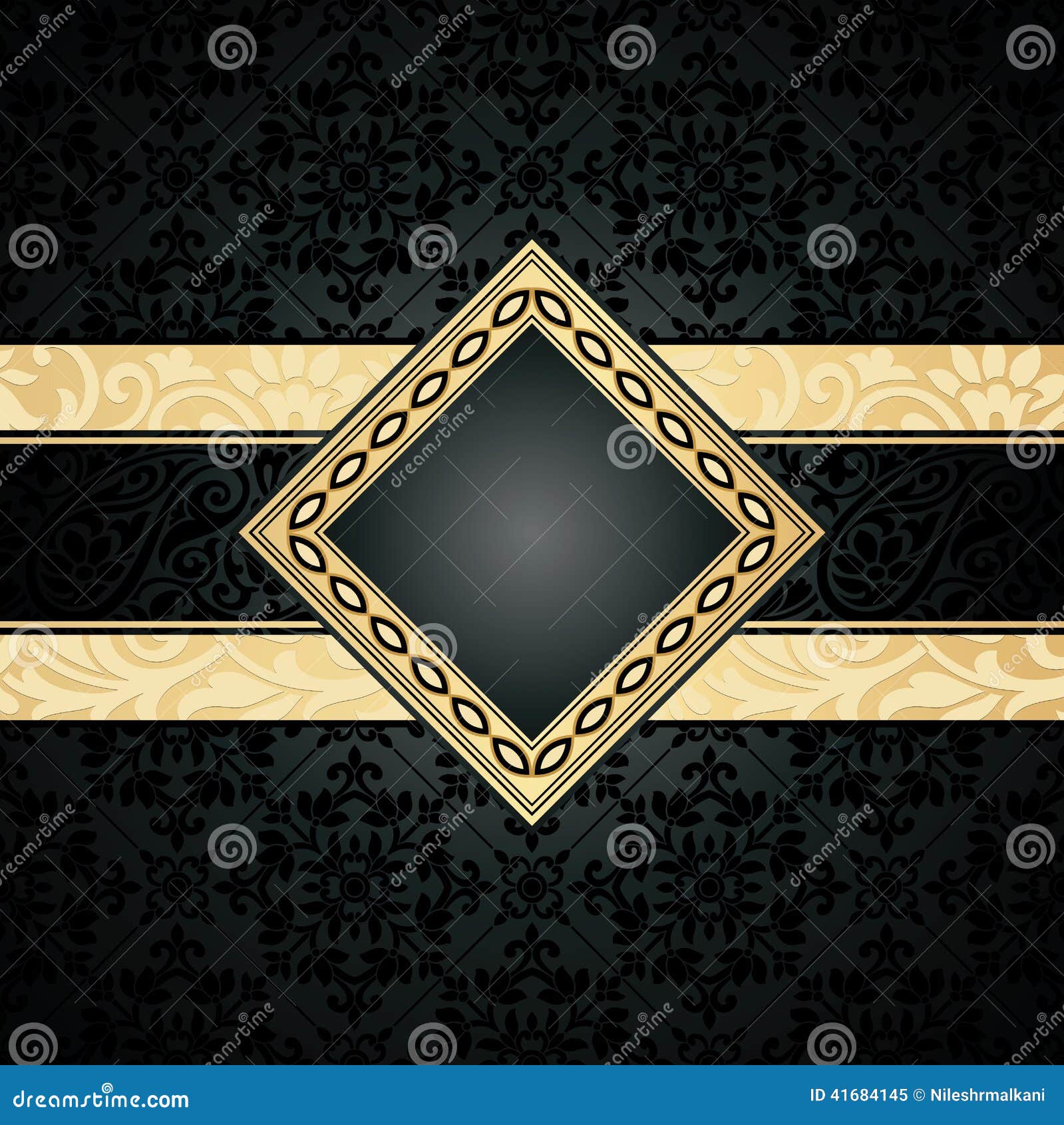 Royal Seamless Wallpaper and Banner Stock Vector - Illustration of ...