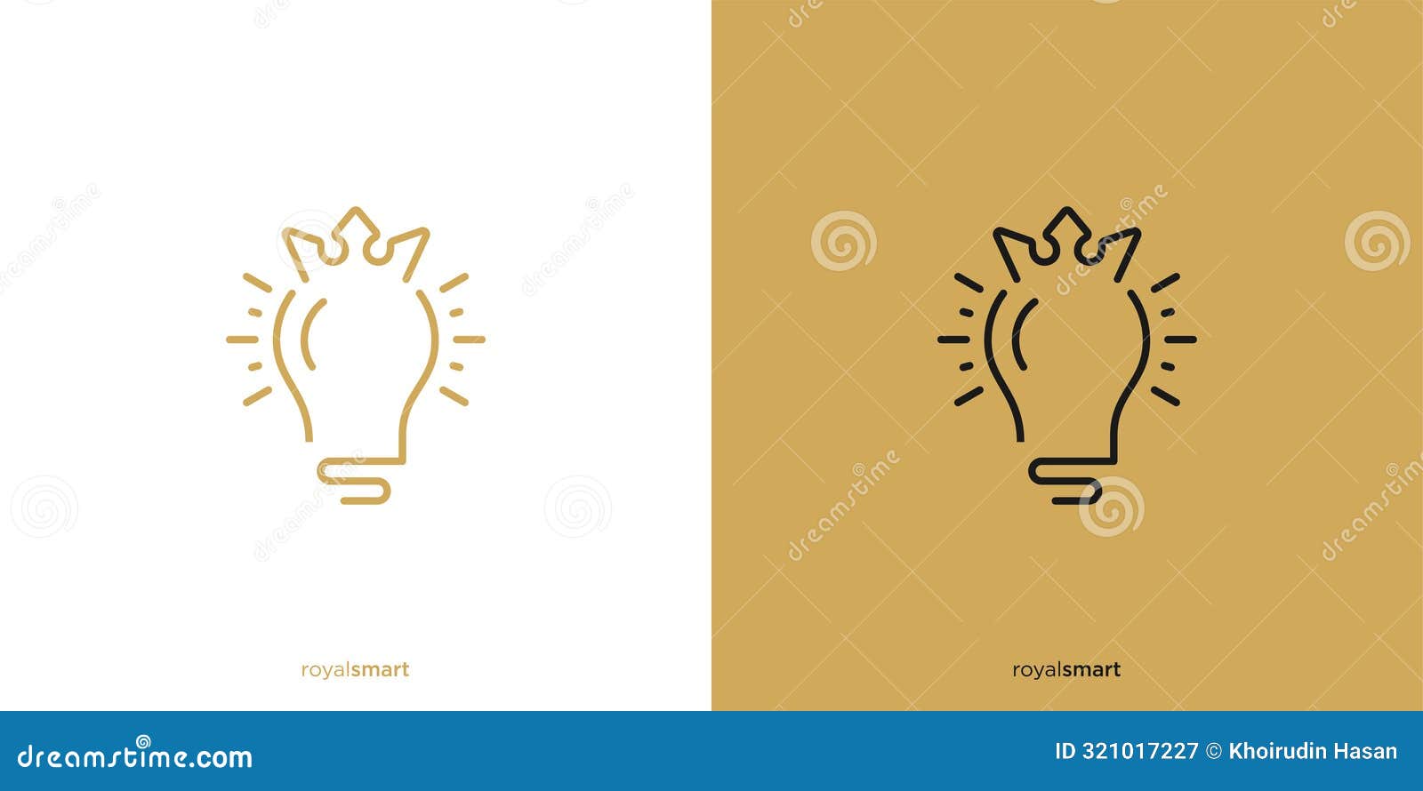 Royal Smart Logo Designs. stock illustration. Illustration of ...