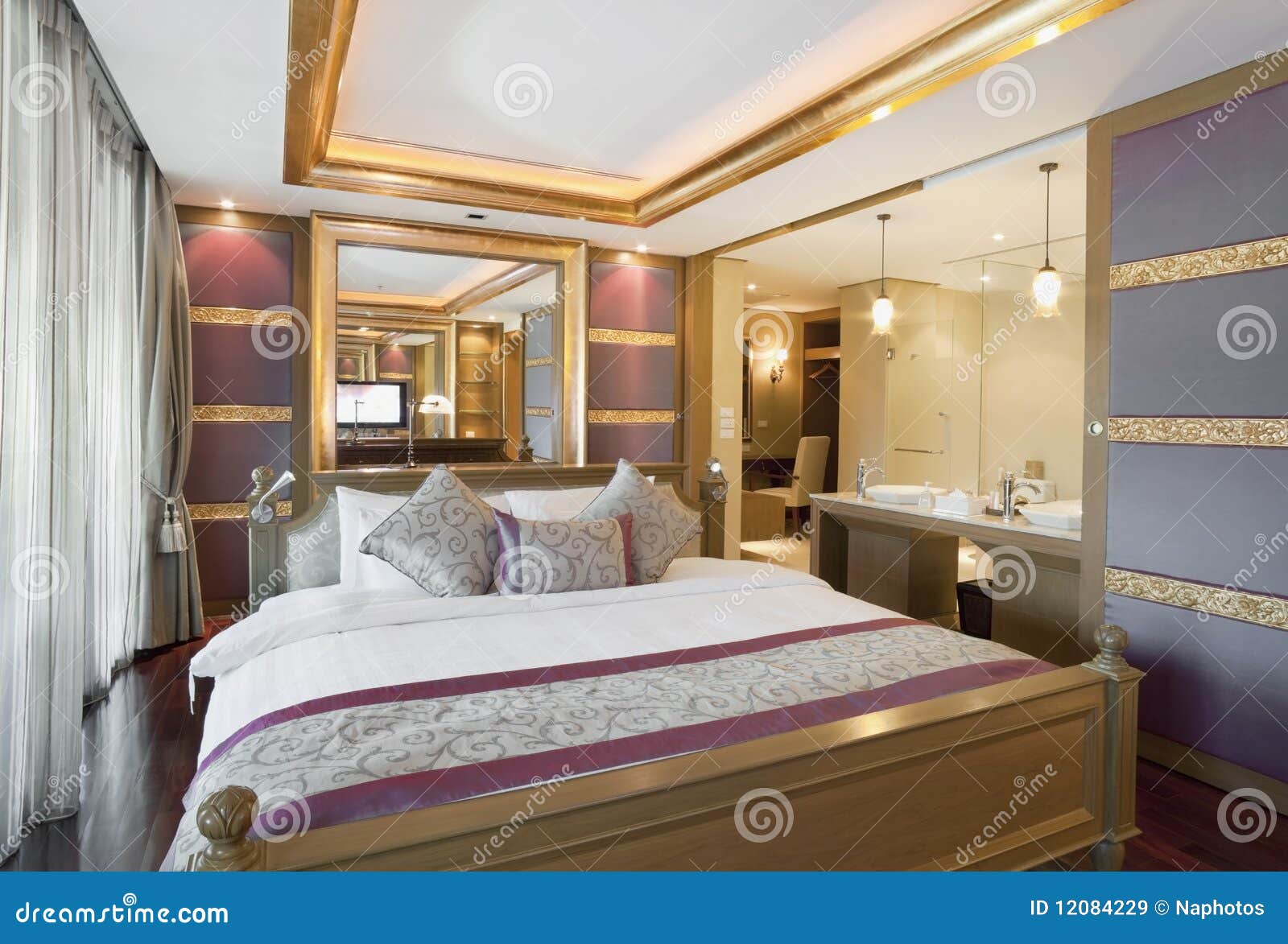Royal suite room stock image. Image of dream, decorate - 12084229