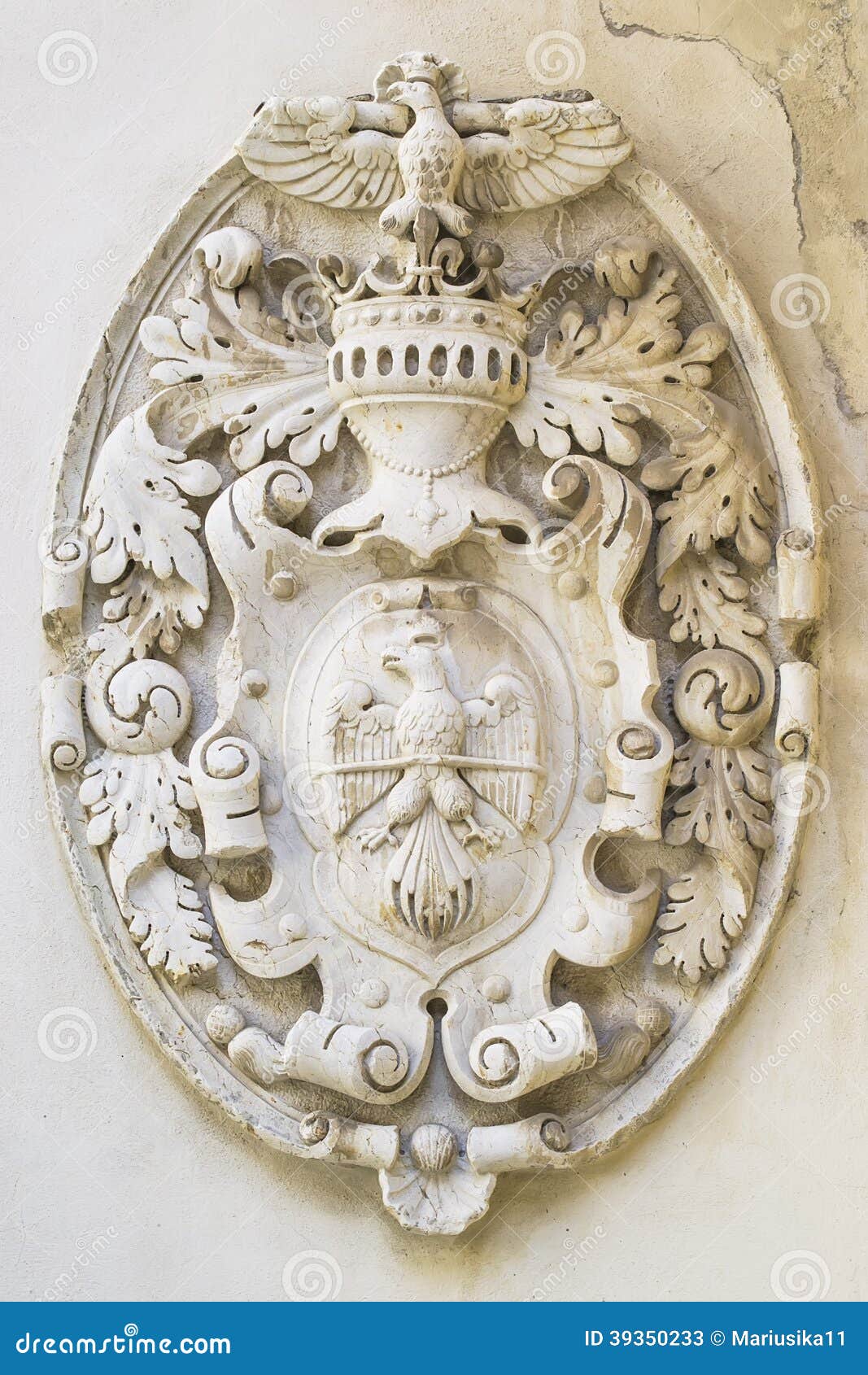Royal symbols stock image. Image of crown, medallion - 39350233