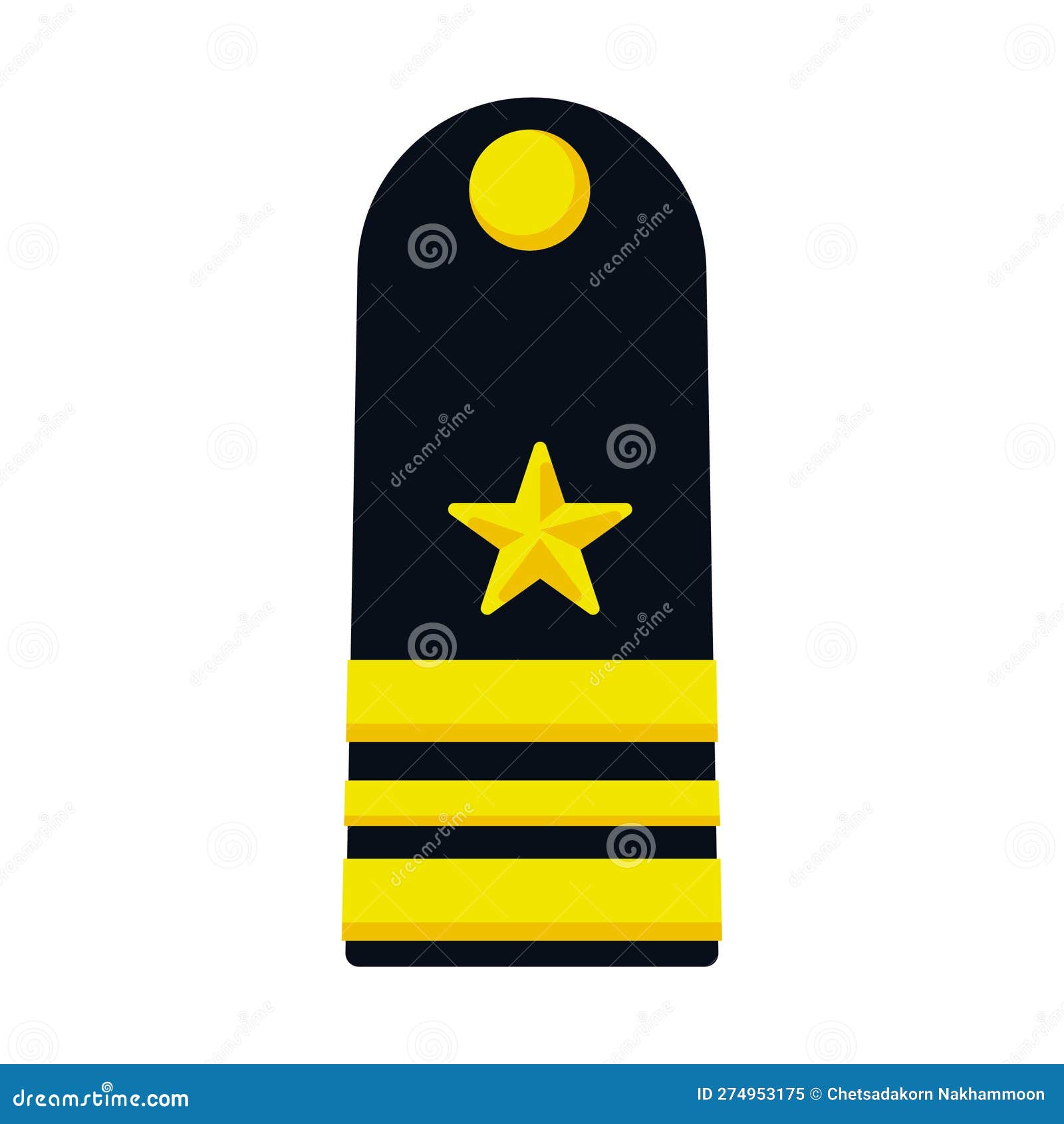 Royal Thai Air Force Military Rank Vector Stock Vector - Illustration ...