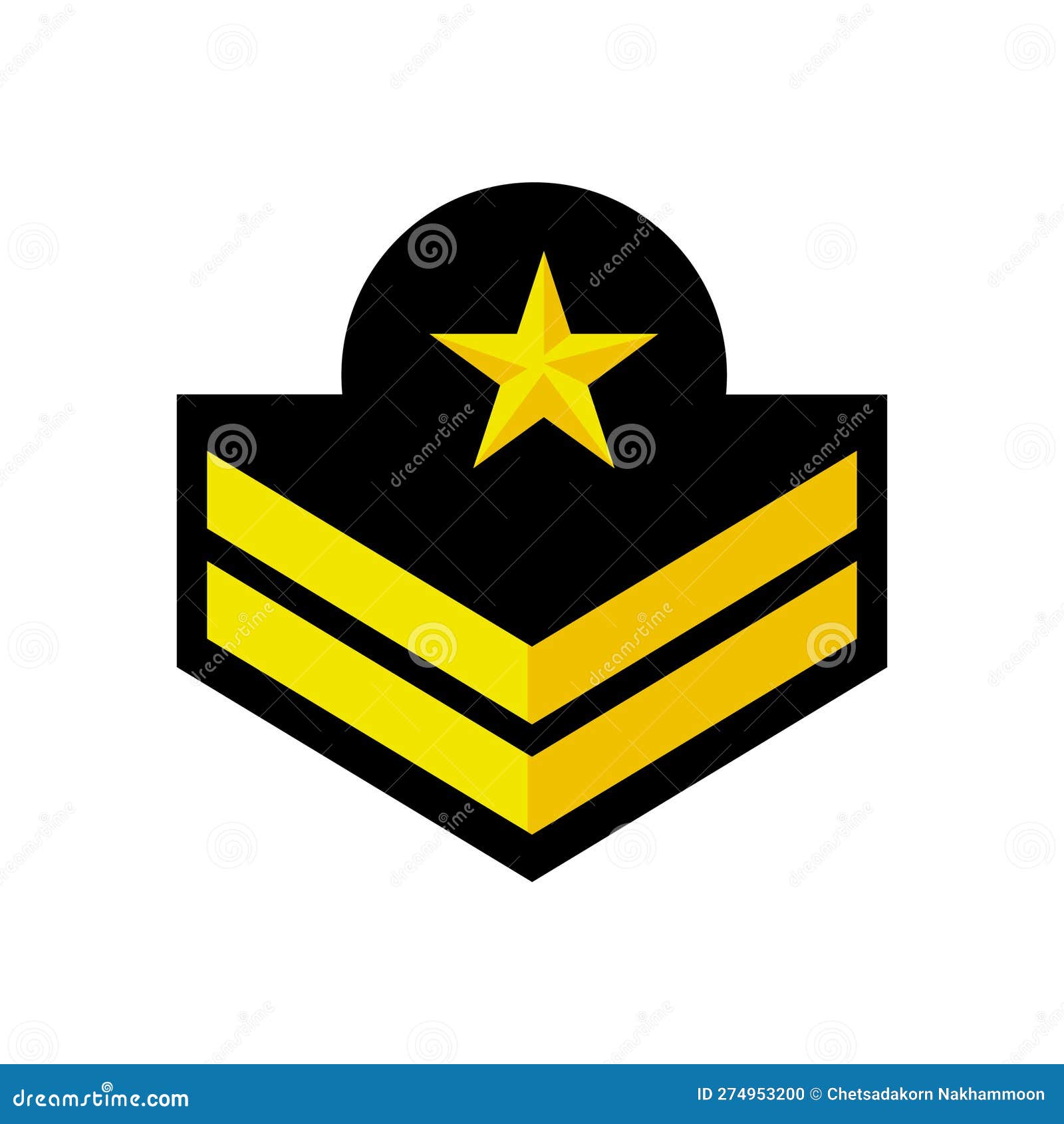 Royal Thai Air Force Military Rank Vector Stock Vector - Illustration ...