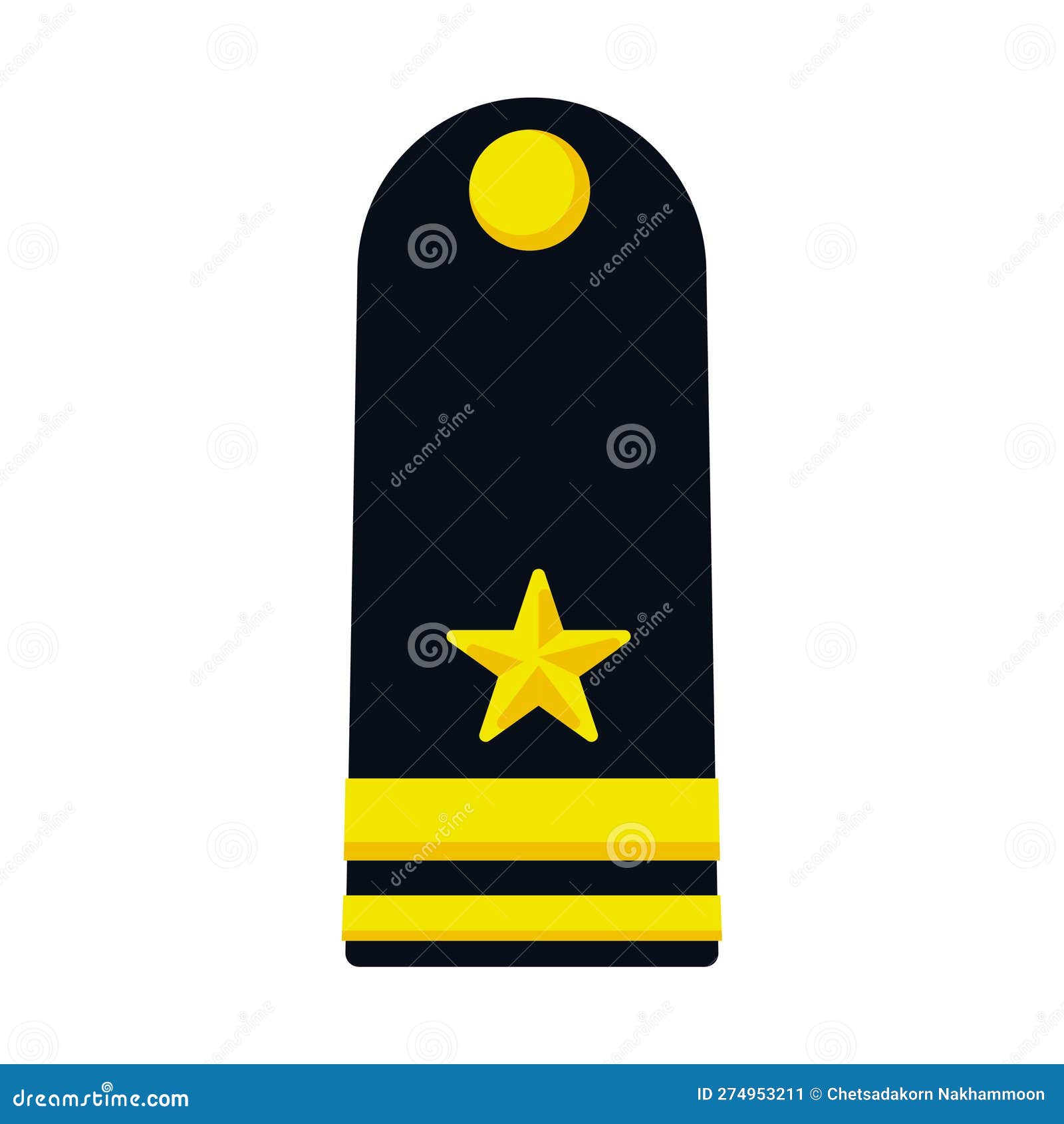 Royal Thai Air Force Military Rank Vector Stock Vector - Illustration ...