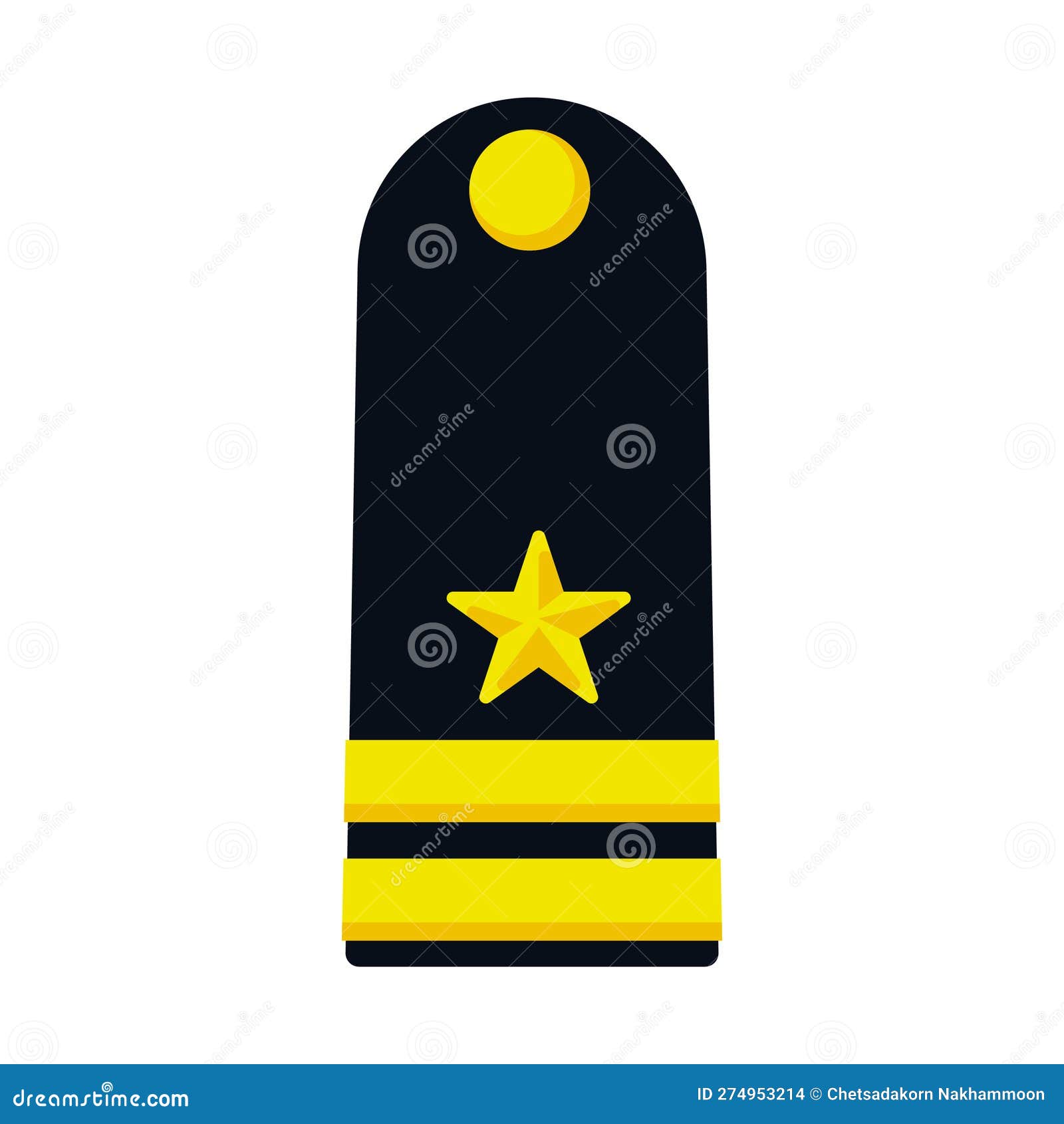 Royal Thai Air Force Military Rank Vector Stock Vector - Illustration ...