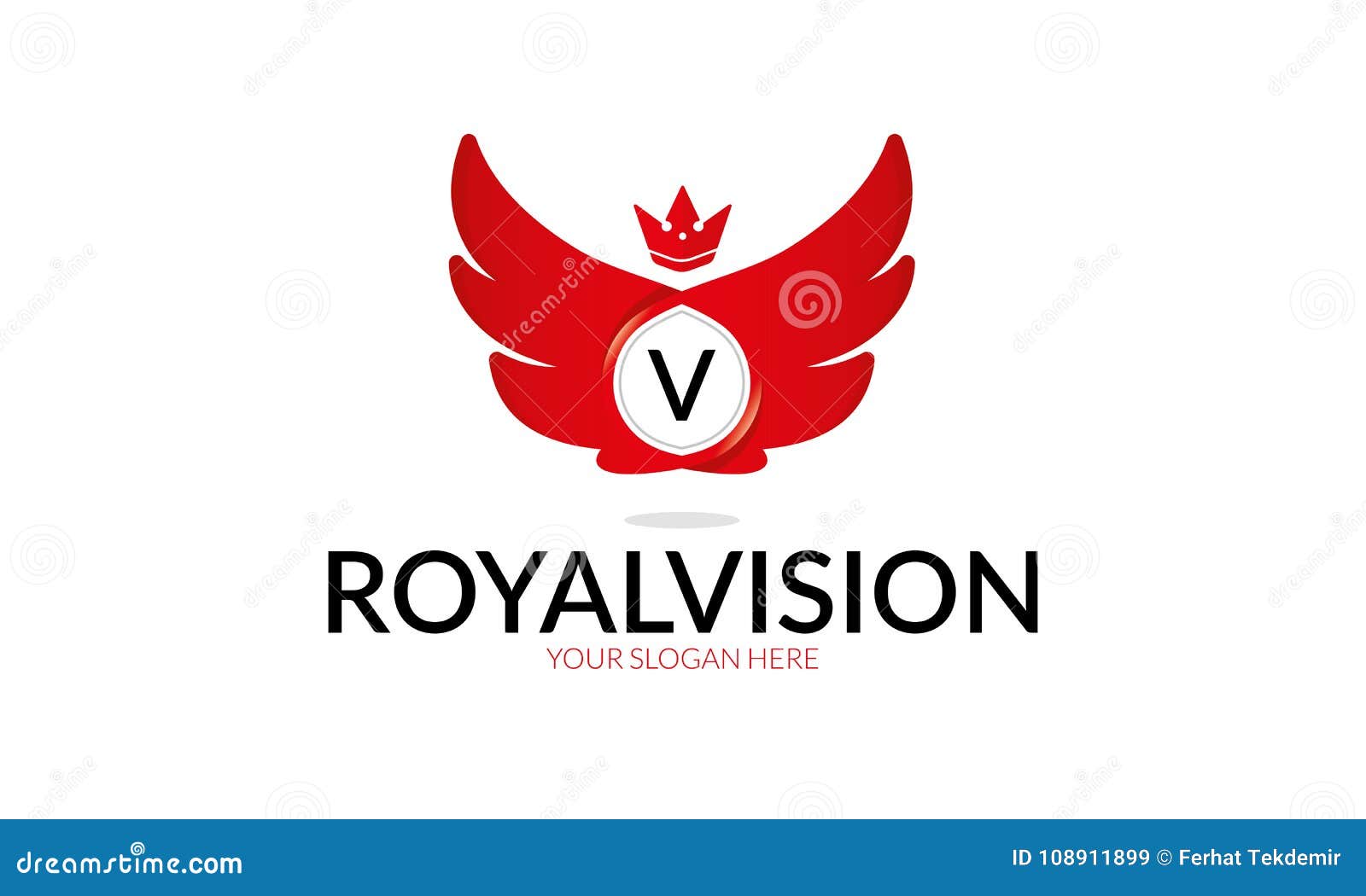 Royal Vision Logo Template stock vector. Illustration of organization ...