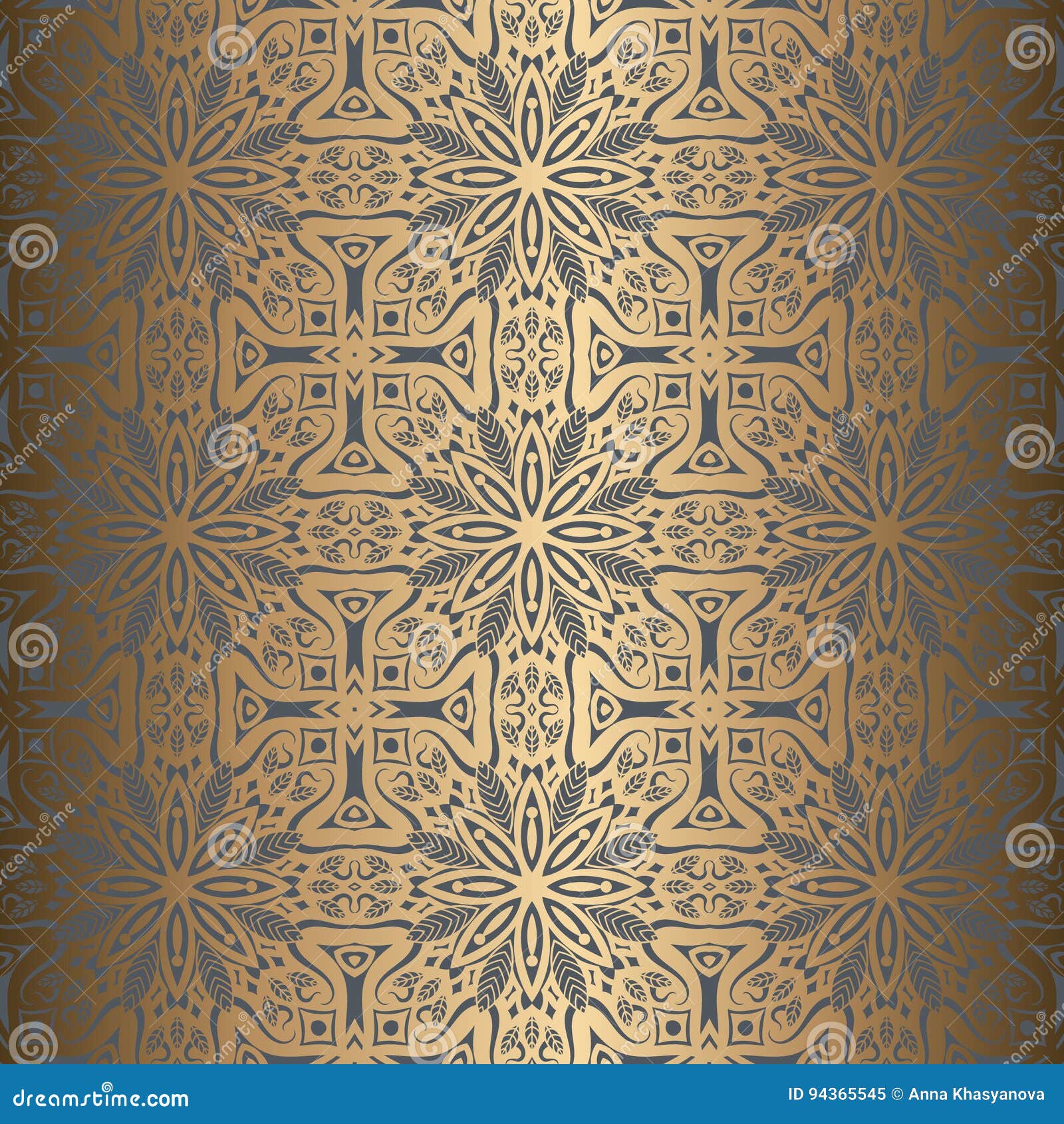 Royal Wallpaper Seamless Floral Pattern, Luxury Background Stock ...