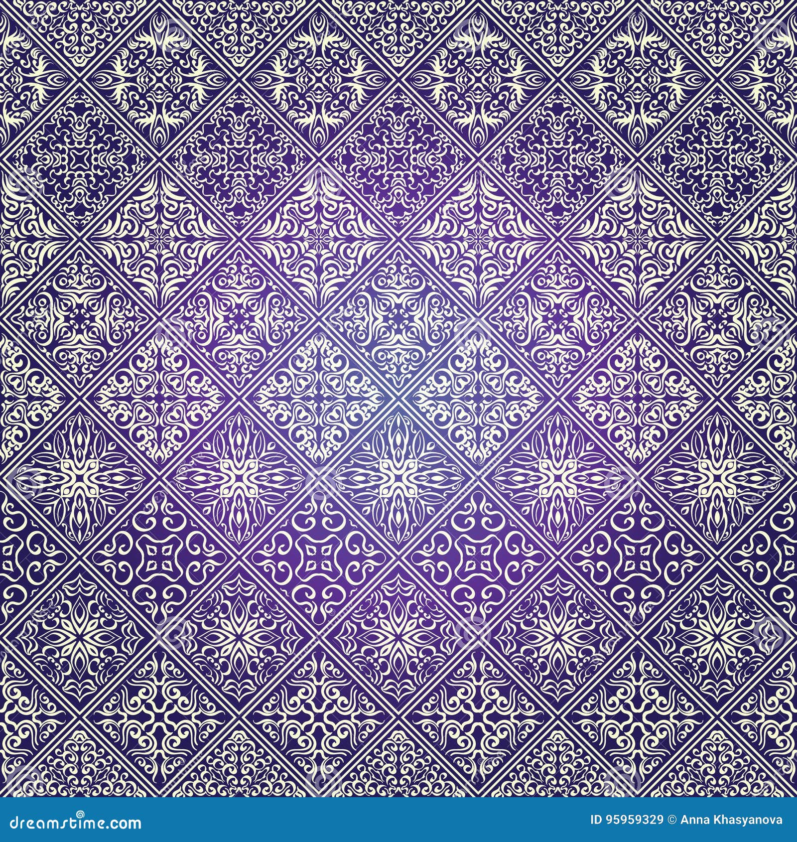 Royal Wallpaper Seamless Floral Pattern, Luxury Background Stock ...