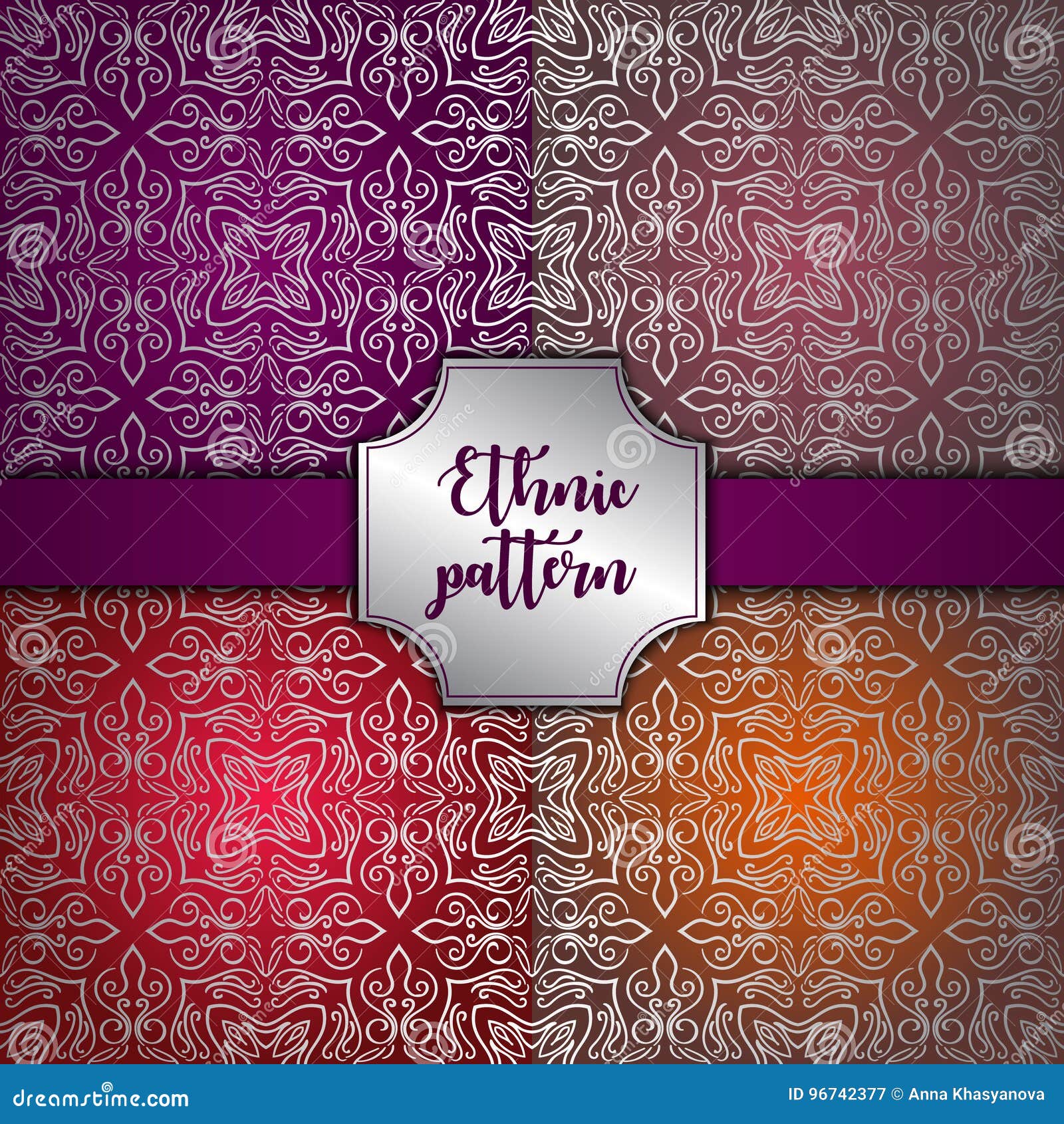 Royal Wallpaper Seamless Floral Pattern, Luxury Background Stock ...