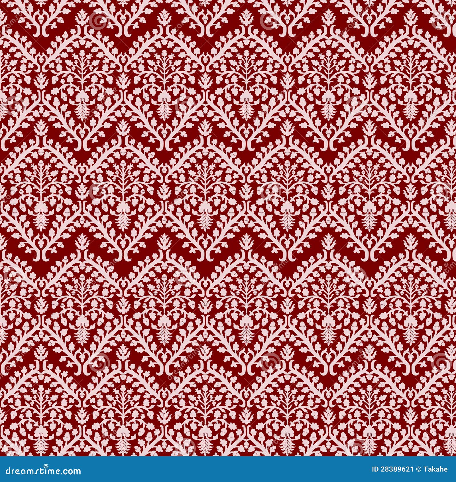 Maroon And White Patterns