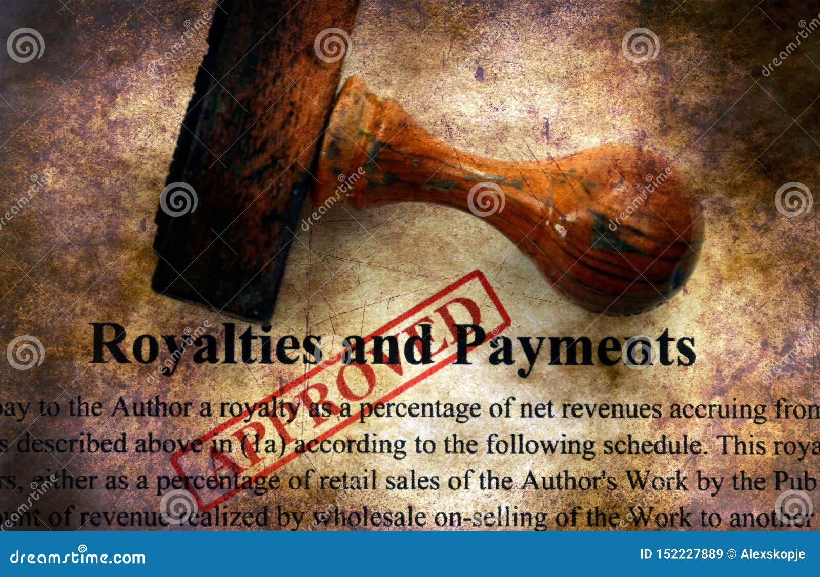 Royalties and Payments Grunge Concept Stock Image - Image of payments ...