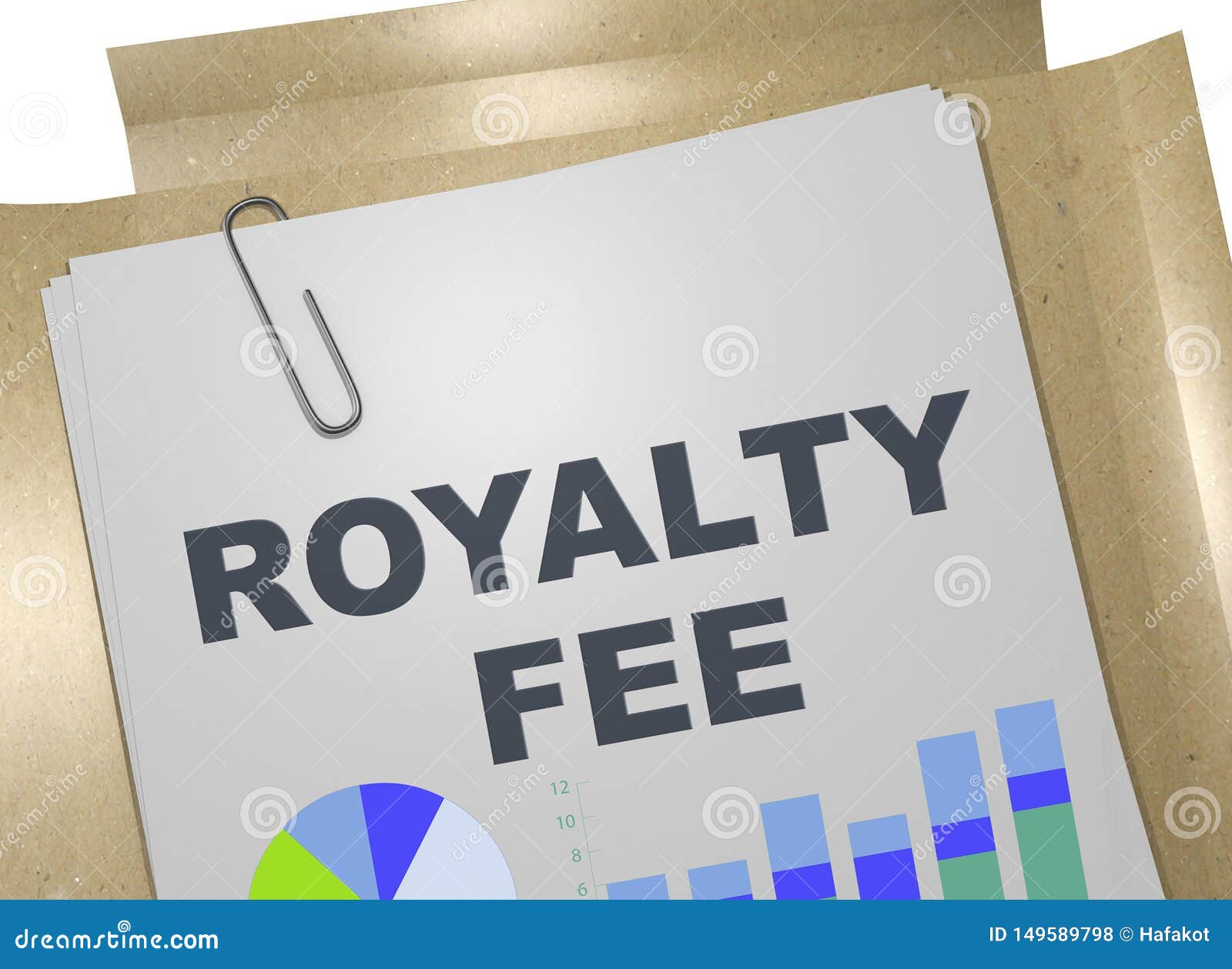 ROYALTY FEE concept stock illustration. Illustration of property ...
