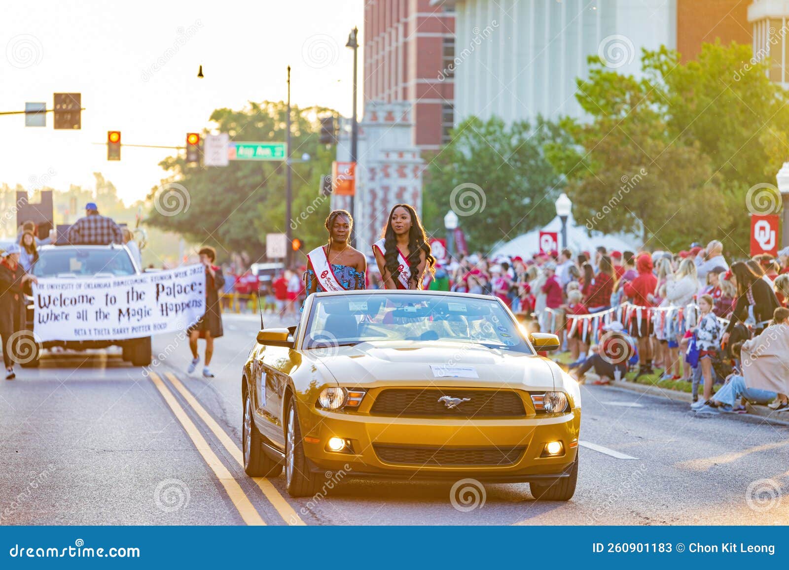 Royalty Student in Homecoming Parade Editorial Stock Photo - Image of ...