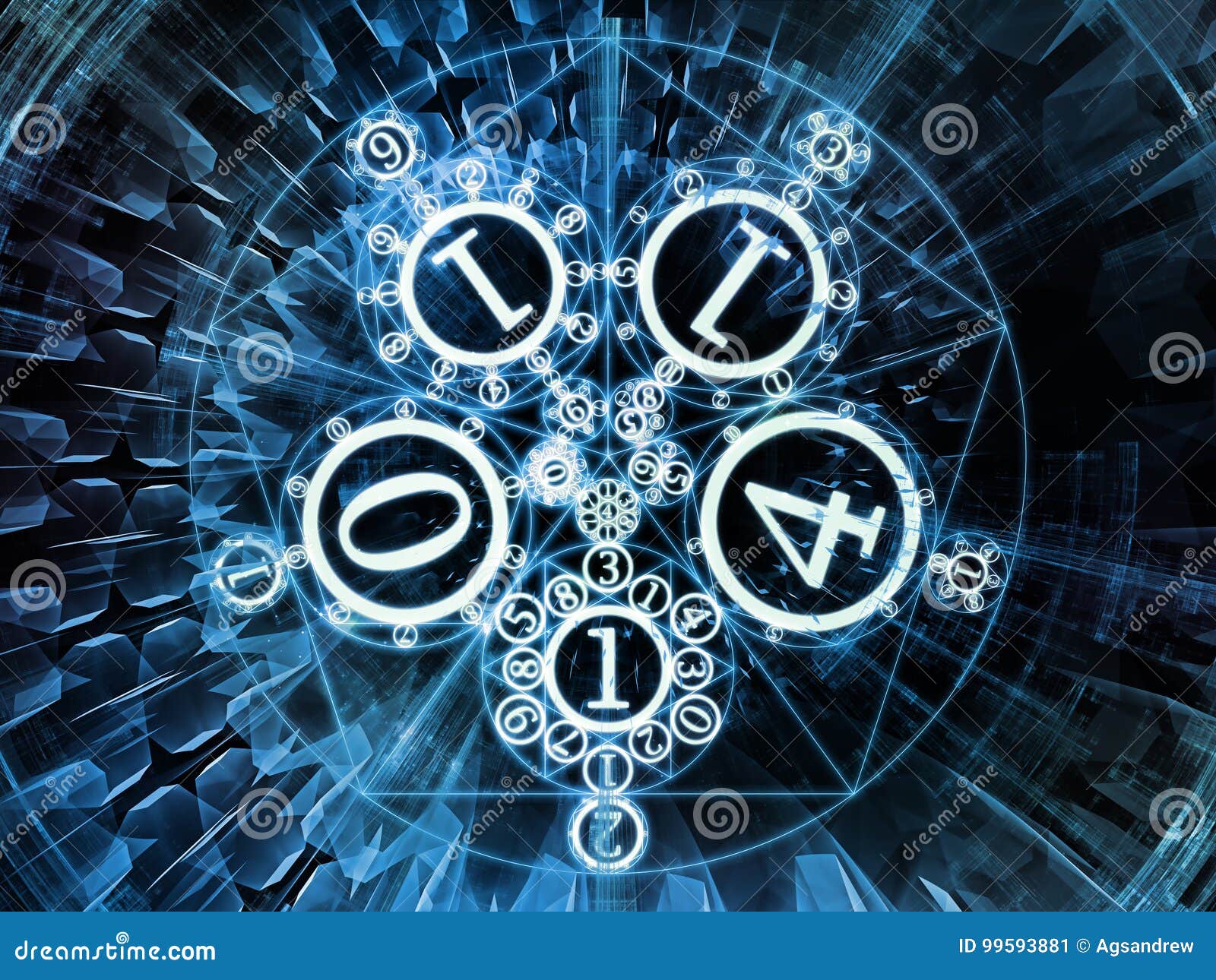 Royaumes De La Signification Symbolique Illustration Stock ...