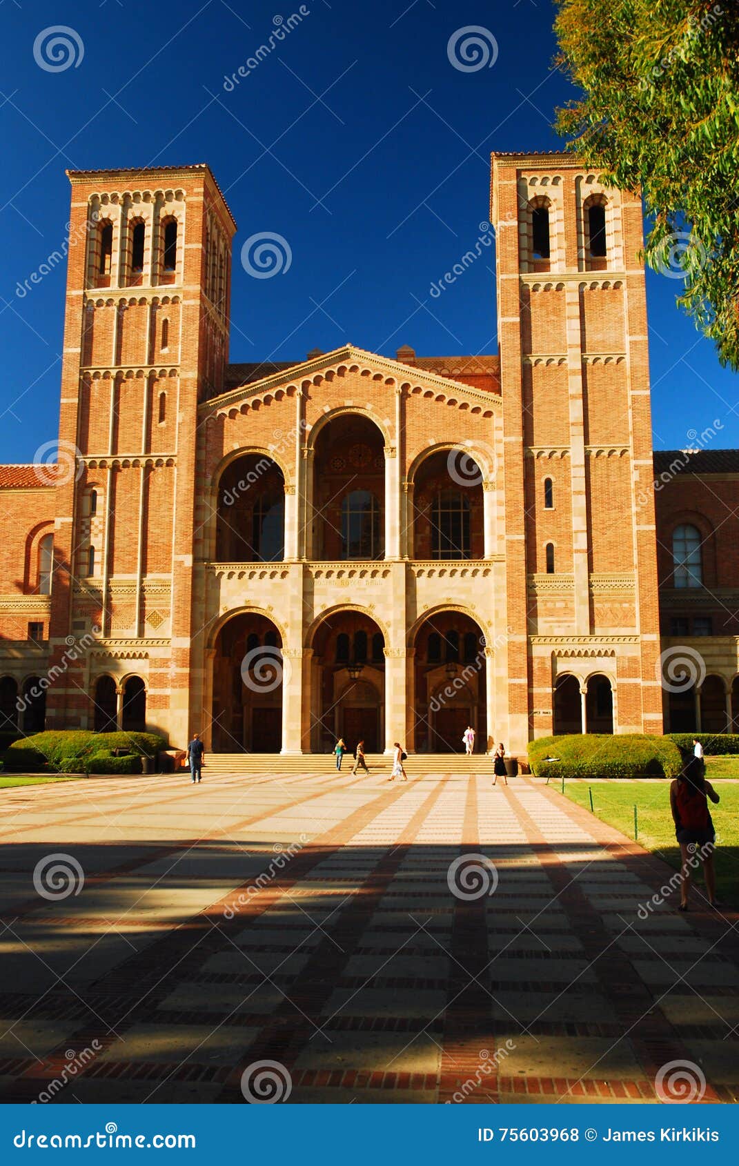 Royce Hall Editorial Image | CartoonDealer.com #1754164