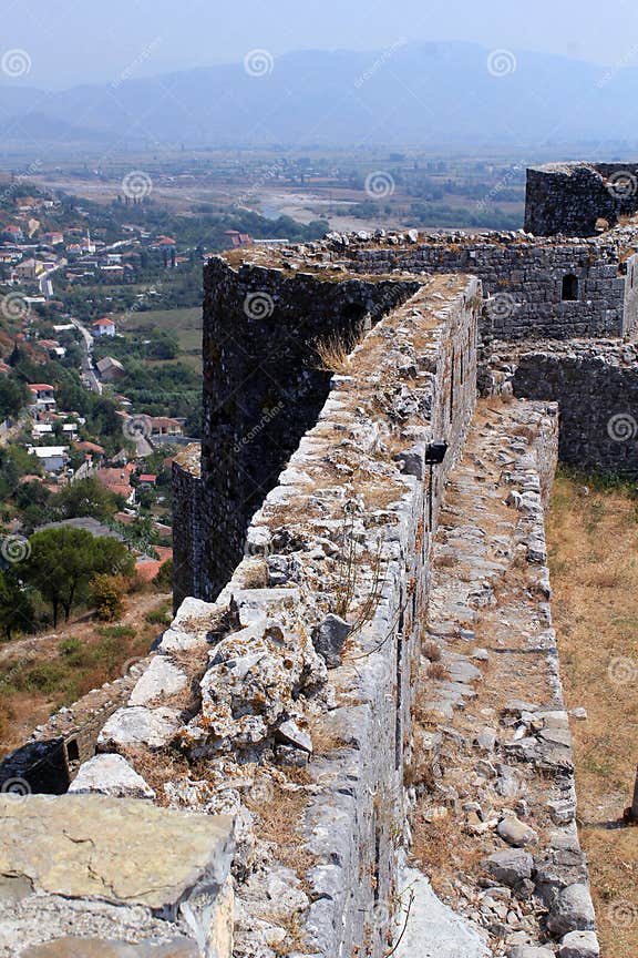 Rozafa Castle stock photo. Image of travel, rozafa, castle - 21379030