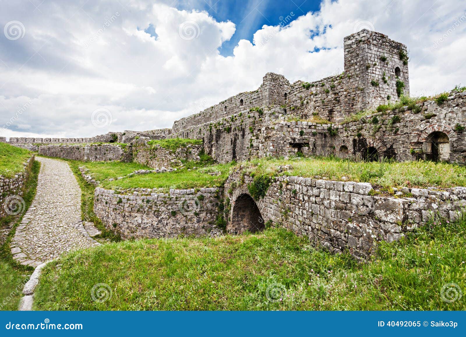 Rozafa Castle stock image. Image of landmark, muslim - 40492065