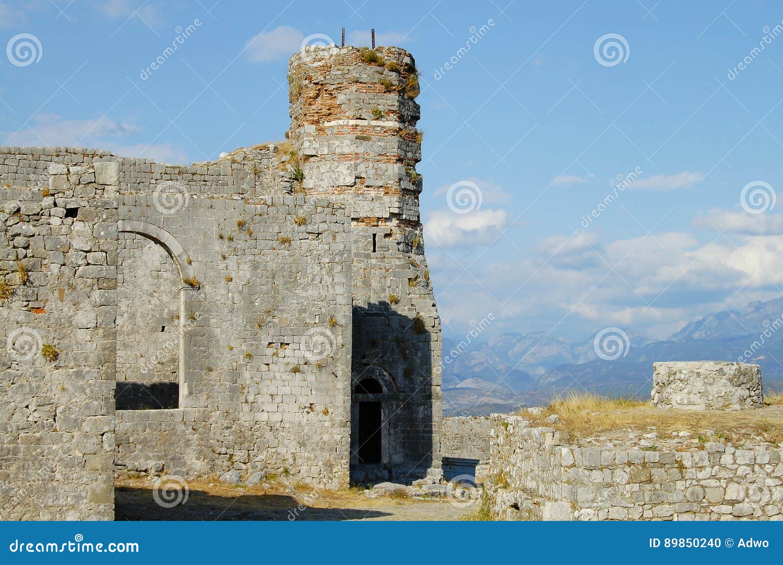 Rozafa Castle - Shkoder - Albania Stock Photo - Image of travel, rural ...