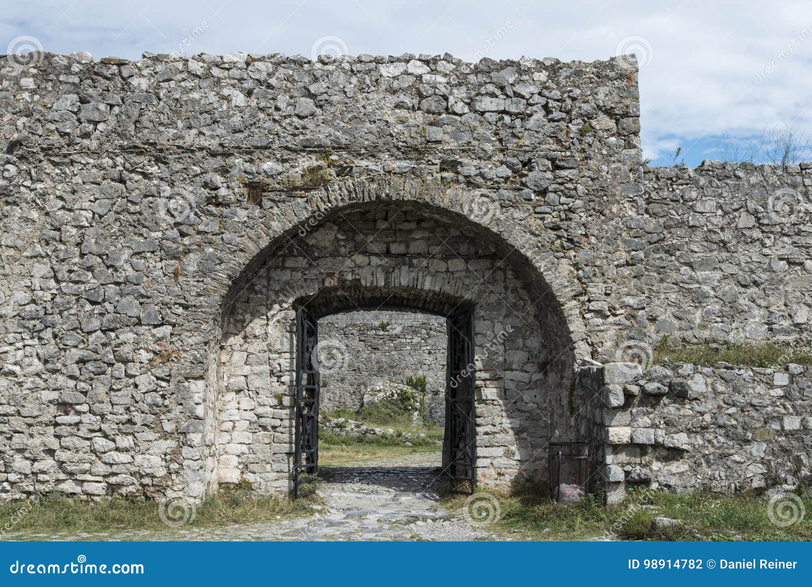 Rozafa Castle, Albania stock photo. Image of architecture - 98914782