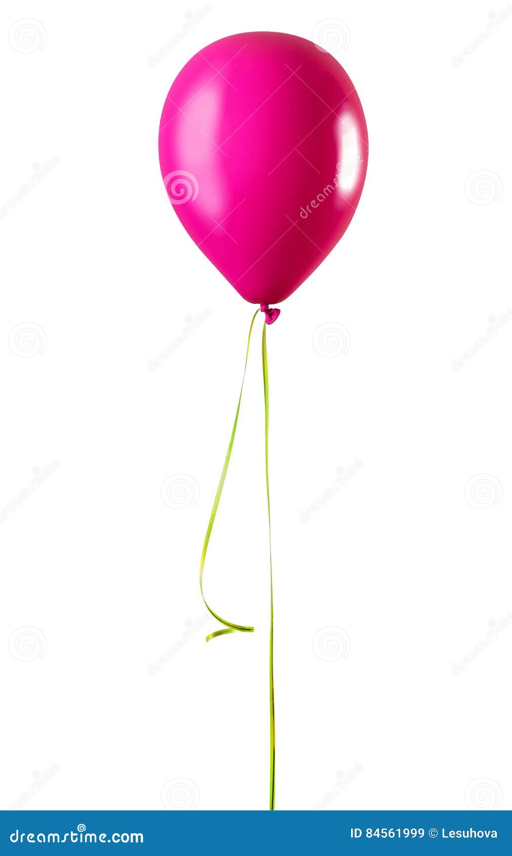 Roze ballon stock afbeelding. Image of pret, roze, spel - 84561999