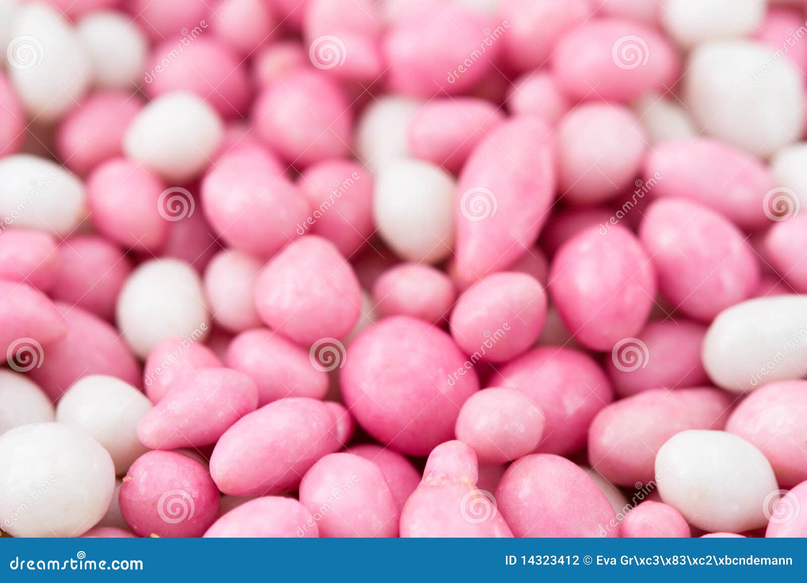 Roze en Witte Muisjes stock foto. Image of nederland - 14323412