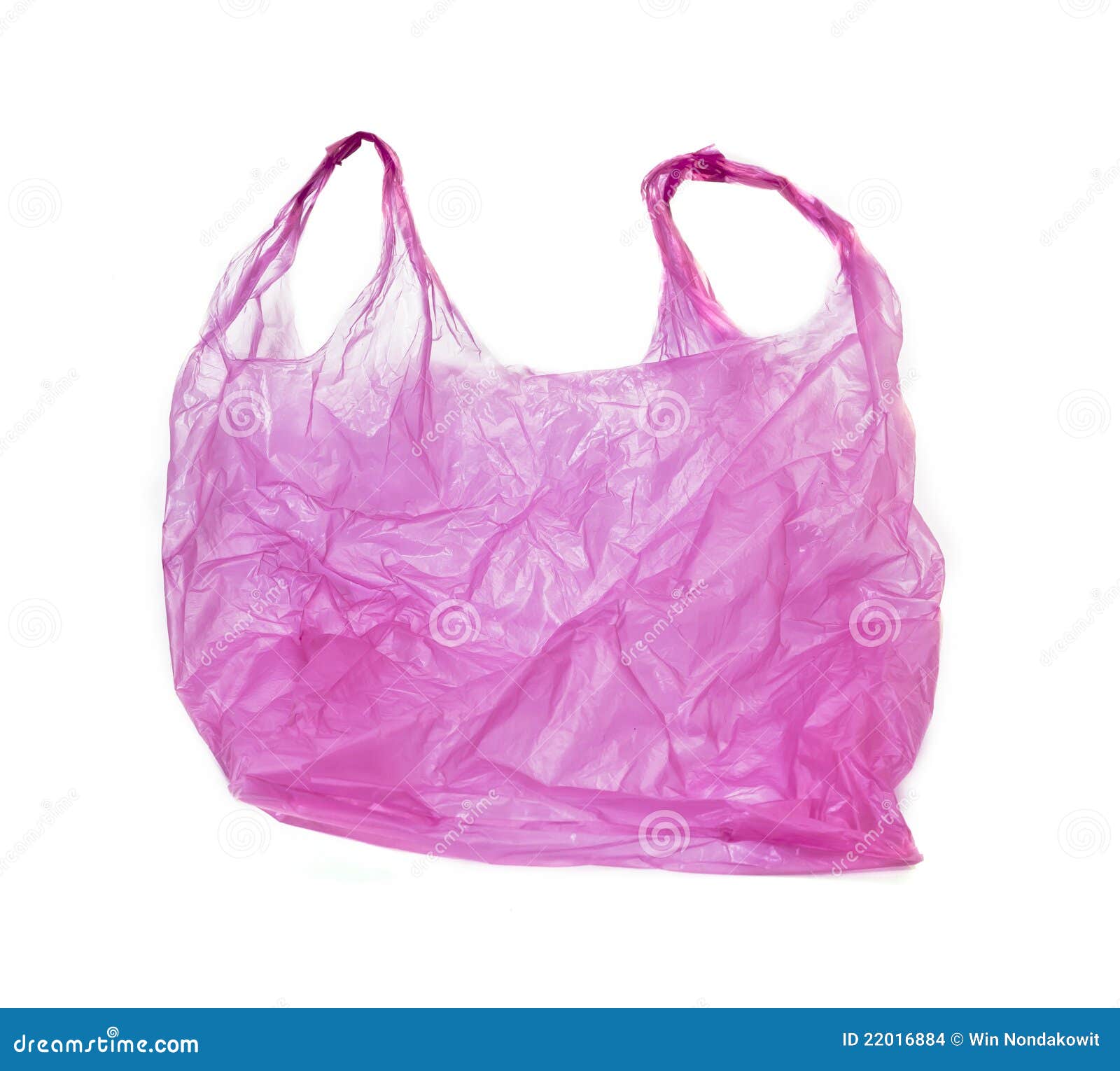 Roze plastic zak stock foto. Image of reiniging, gemak - 22016884