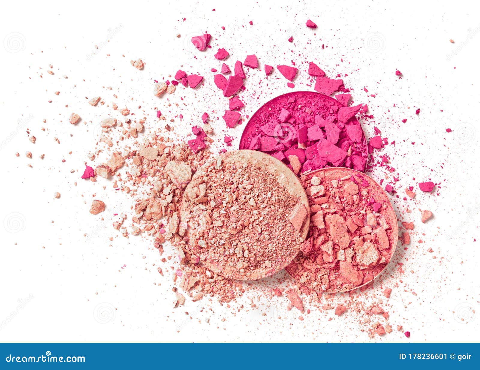 Roze poeder stock afbeelding. Image of vrouwelijkheid - 178236601