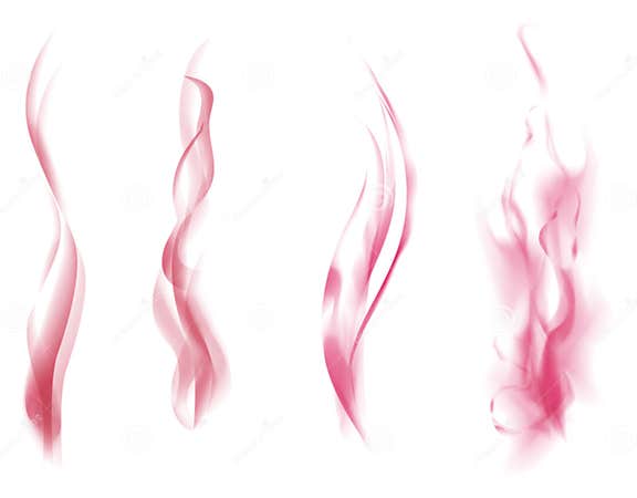 Roze Rook vector illustratie. Illustration of pijp, sigaret - 19216057