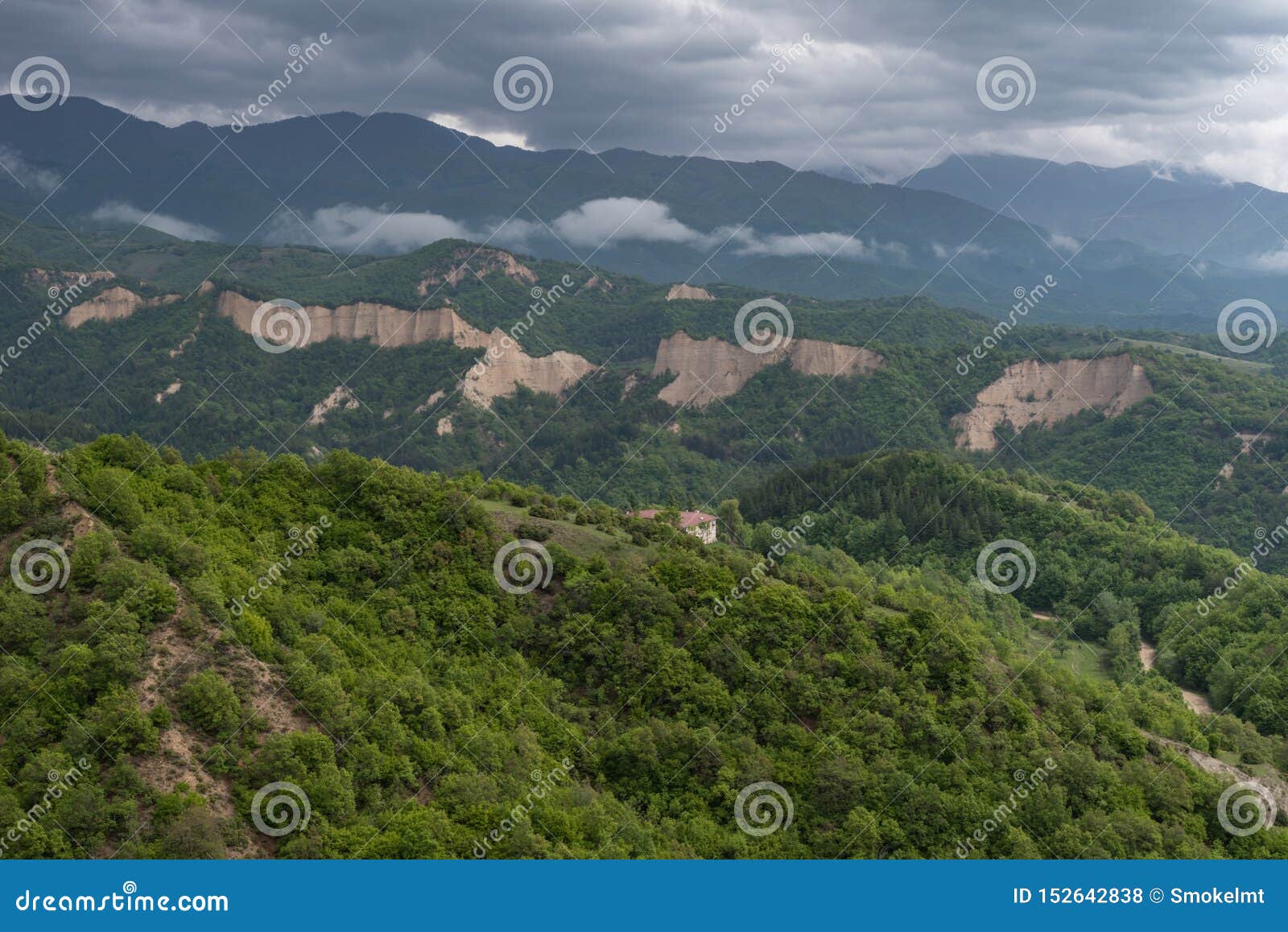 Rozhen Pyramids -a Unique Pyramid Shaped Mountains Cliffs in Bulgaria ...