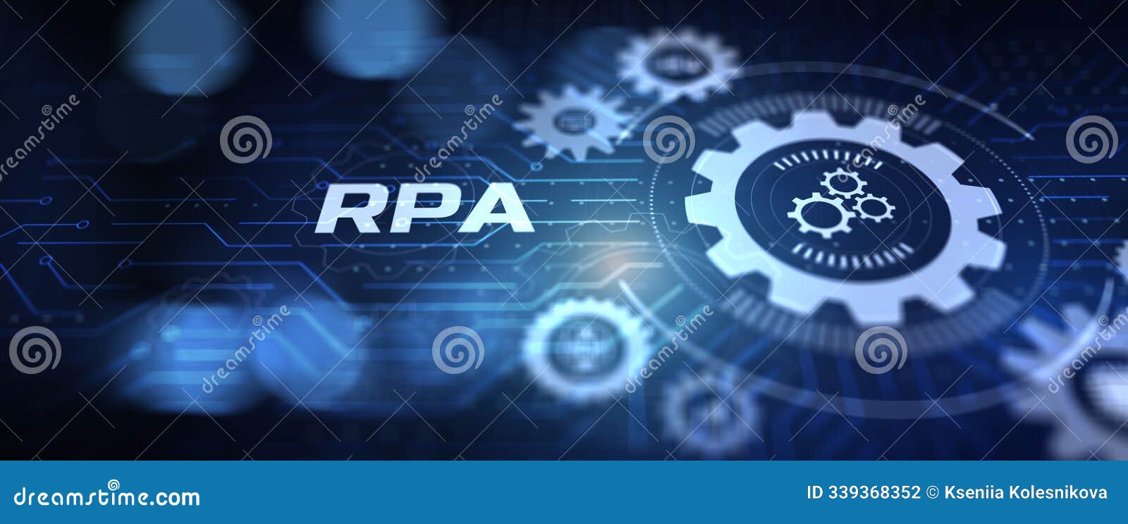 RPA Robotic Process Automation Artificial Intelligence Concept Stock ... RPA Robotic Process Automation Artificial Intelligence Concept Stock ...
