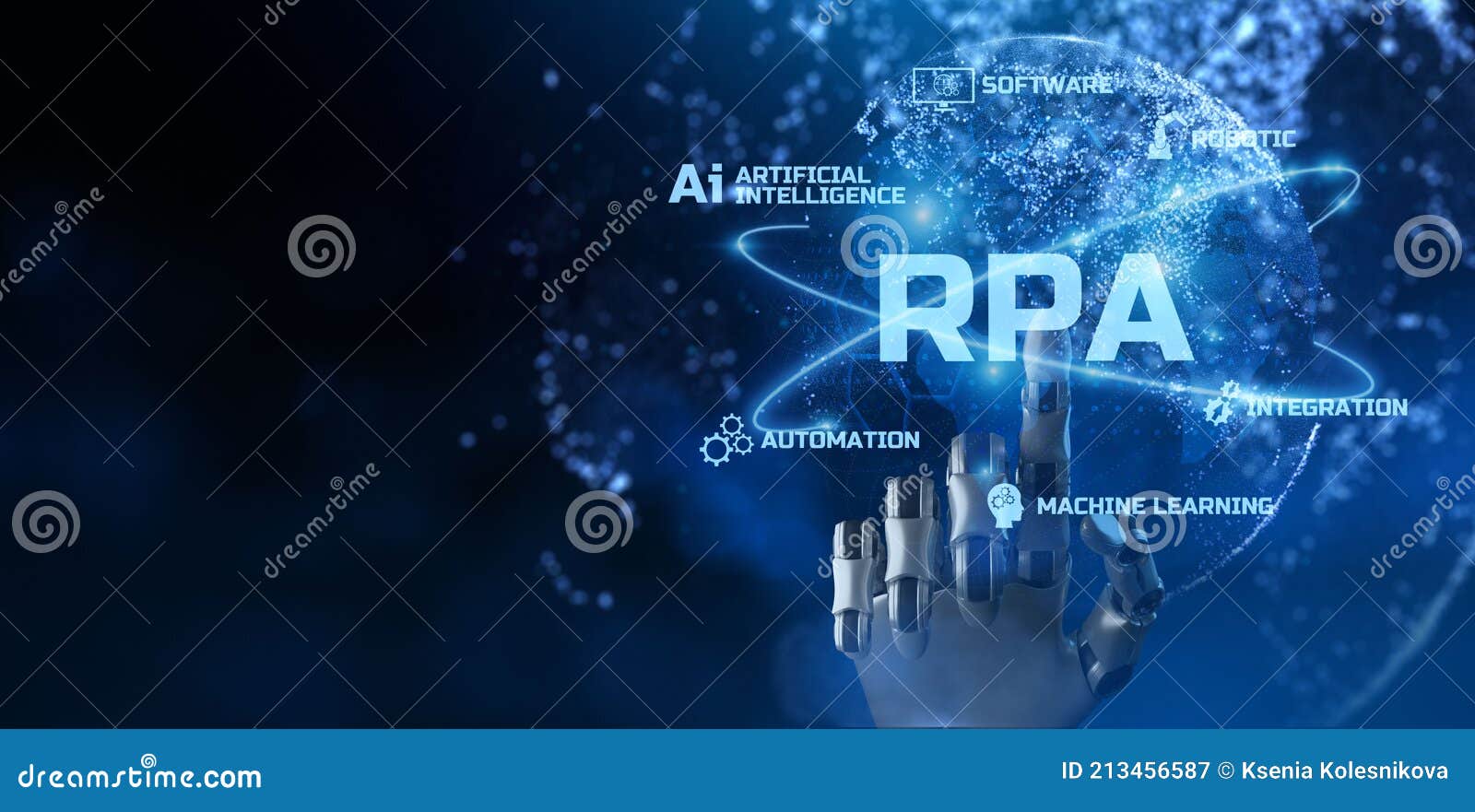 RPA Robotic Process Automation Innovation Technology Concept. Robot ... RPA Robotic Process Automation Innovation Technology Concept. Robot ...