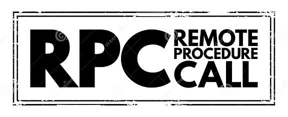 RPC - Remote Procedure Call is a Software Communication Protocol that ...