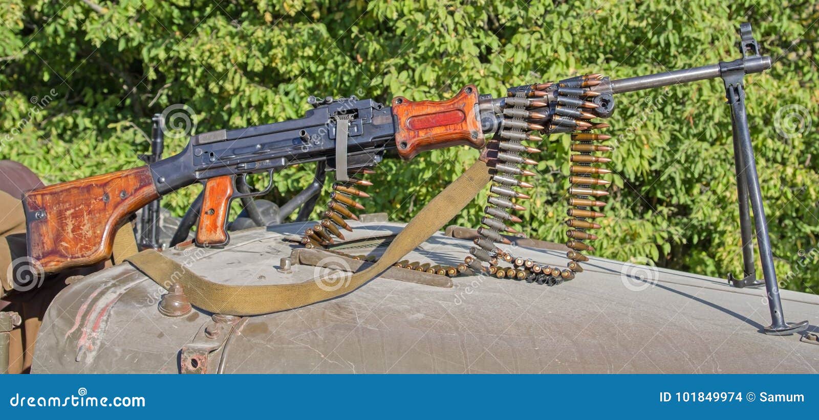RPD Machine gun stock photo. Image of soviet, amphibian - 101849974