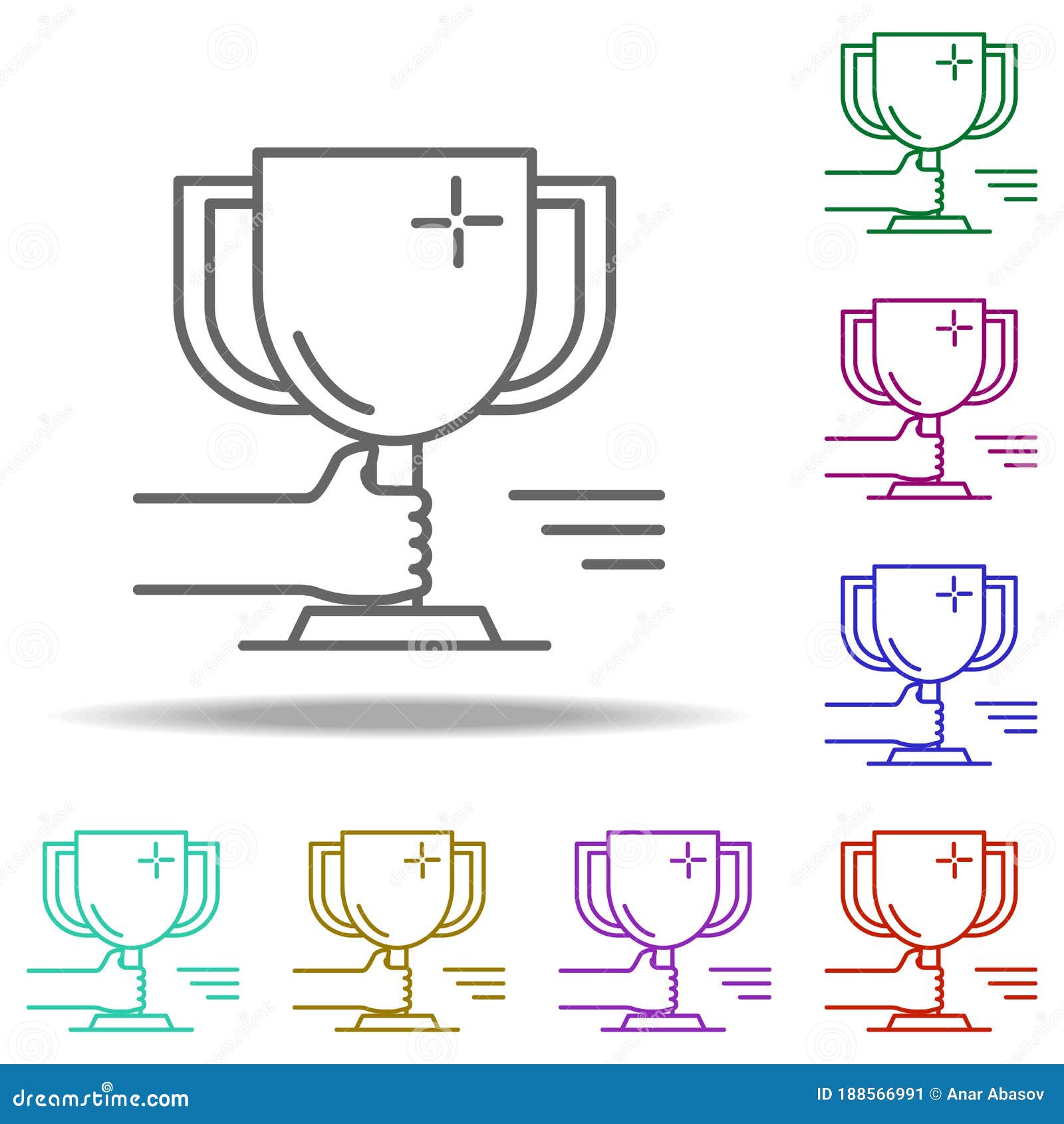 Rpg Game Outline Icon. Elements of Game Development in Multi Color ...