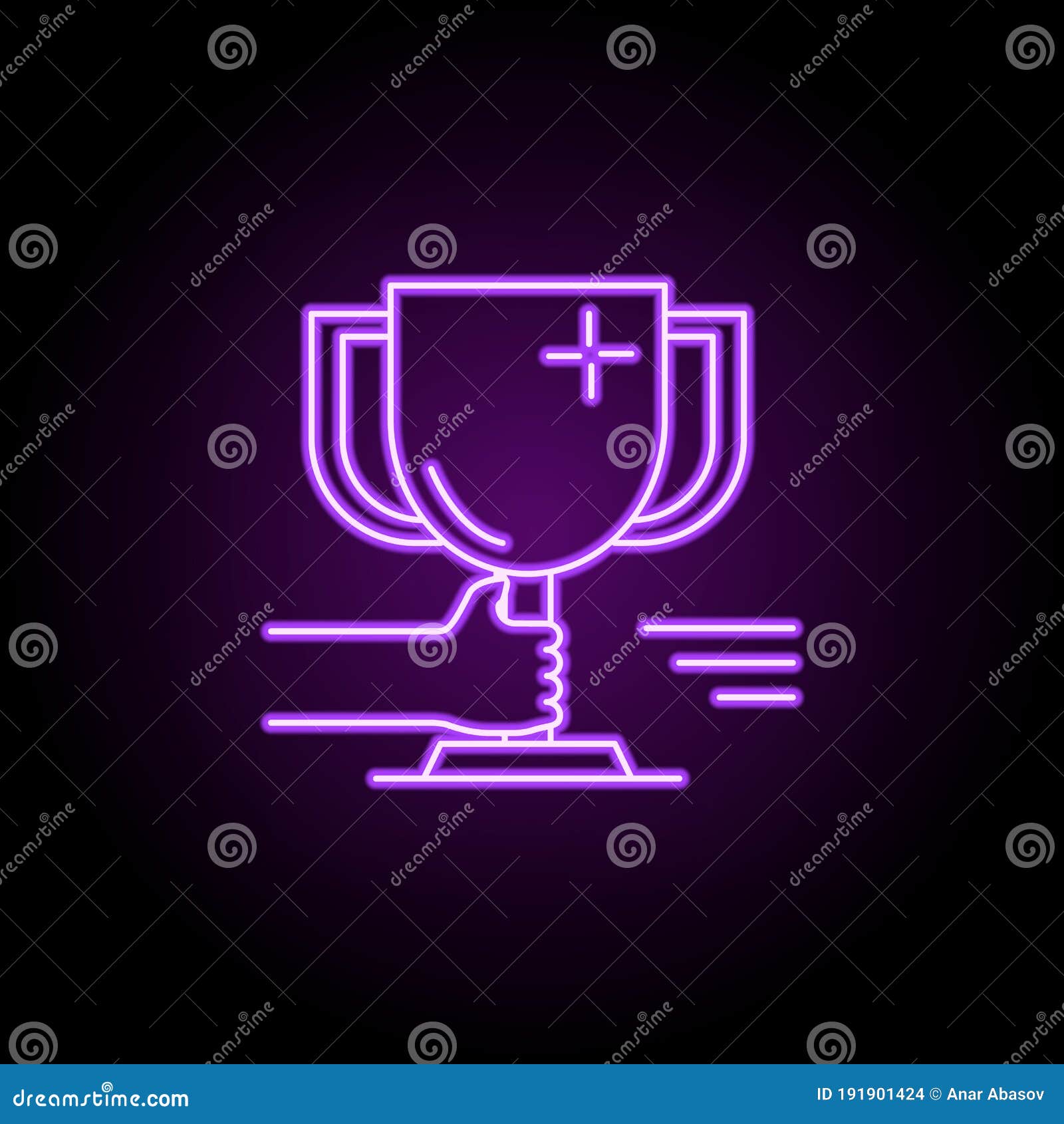 Rpg Game Outline Icon. Elements of Game Development in Neon Style Icons ...