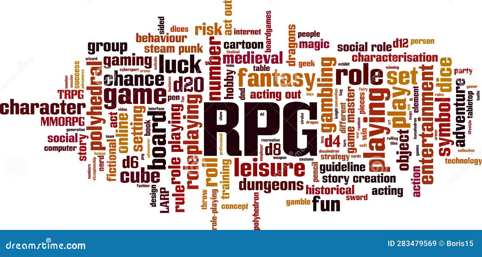 Larp Word Text With Warrior Armed With Sword Viking And Leather Armor ...