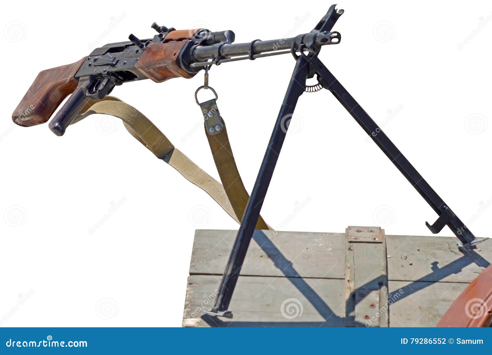 RPK Machine gun stock photo. Image of eyesight, machine - 79286552