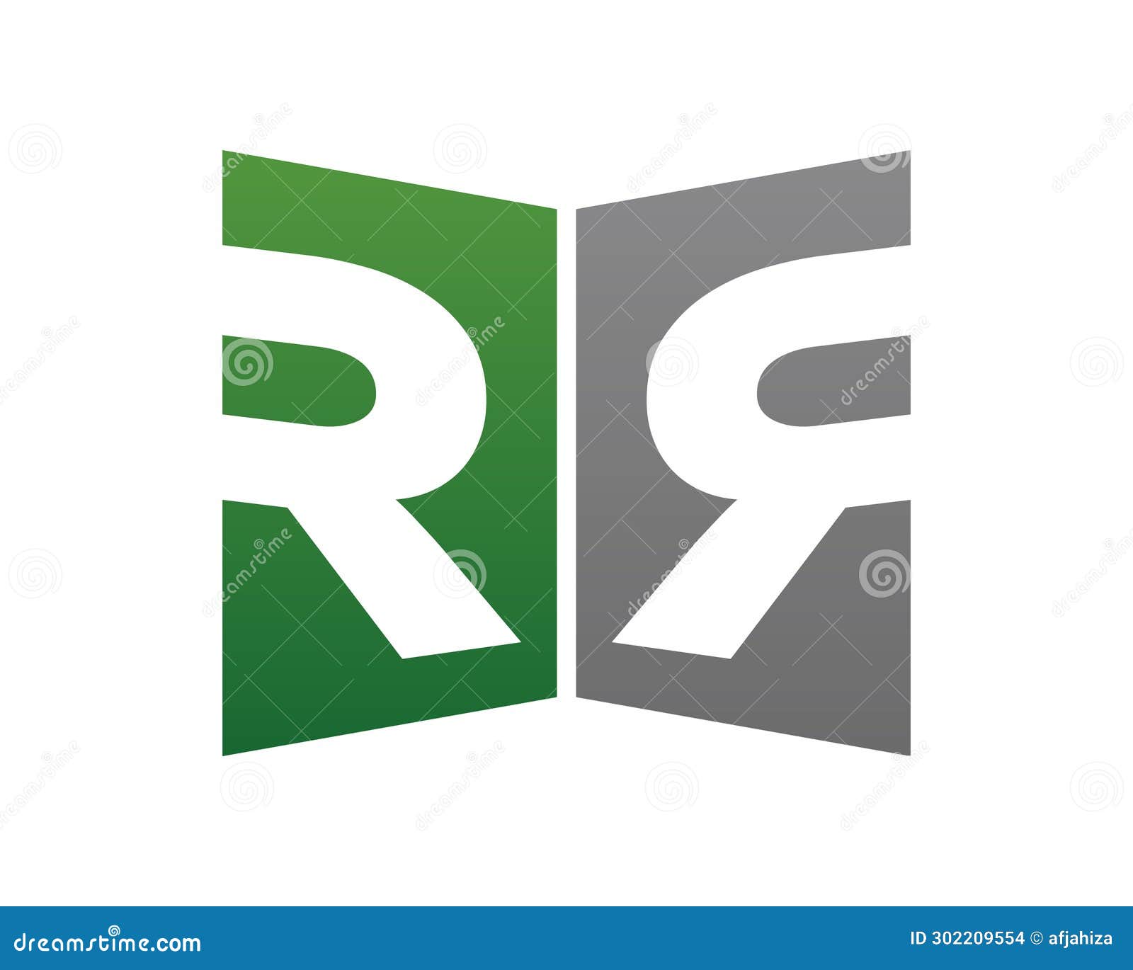 RR Letter Mirror Logo Icon Template Stock Vector - Illustration of ...