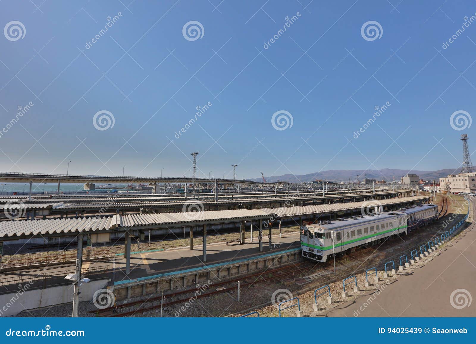 Rrailway Station on the Hakodate Main Line in Hakodate Editorial Stock ...
