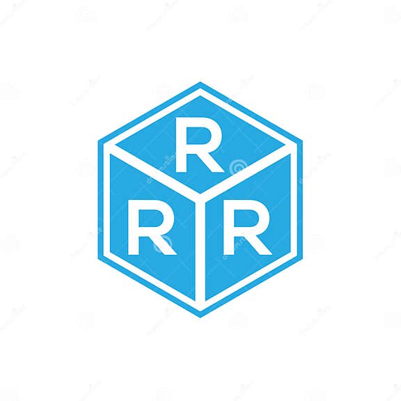 RRR Letter Logo Design on Black Background. RRR Creative Initials ...