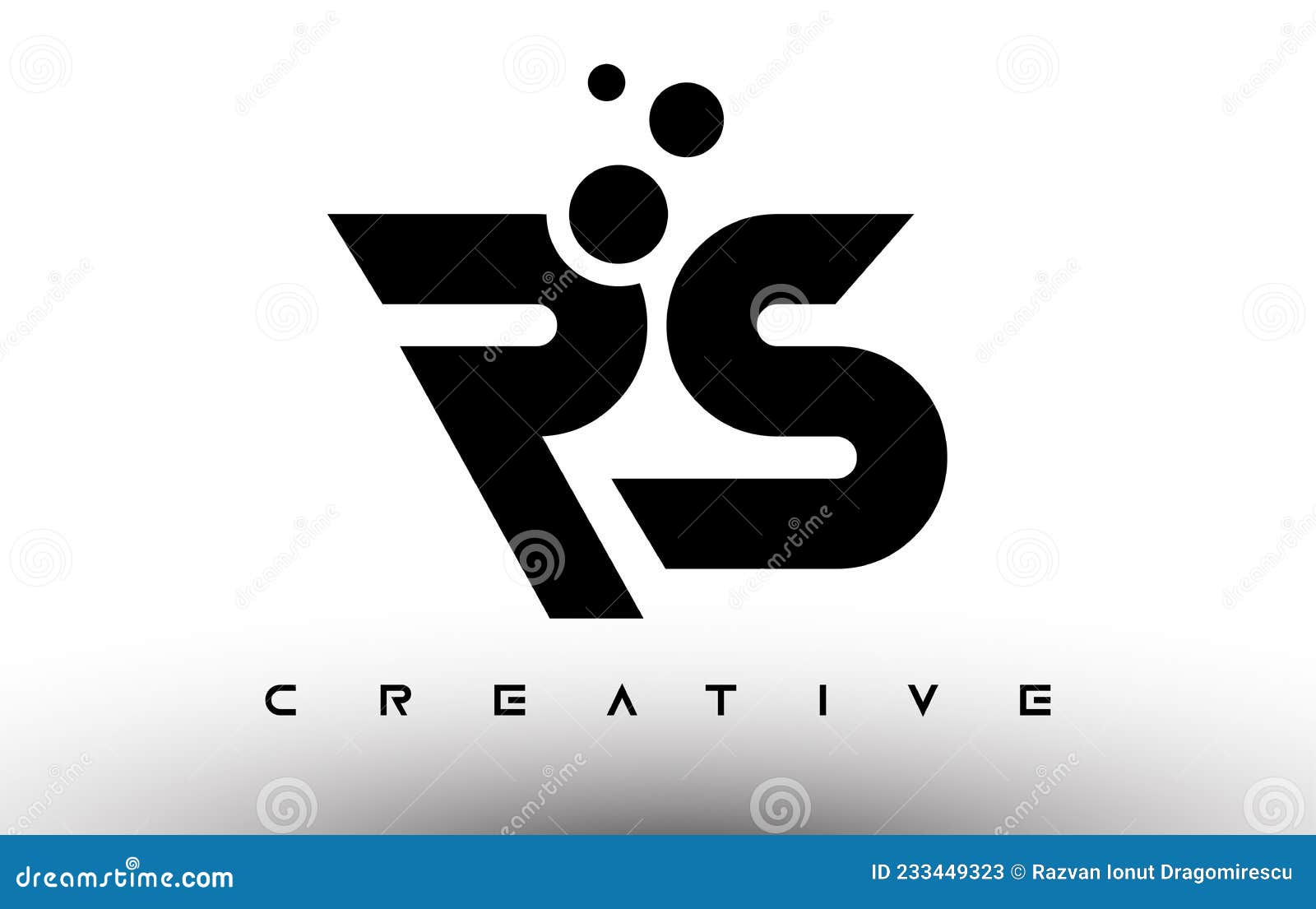 RS Elegant Letter Logo Design. RS Letter Icon with Creative Look Vector ...