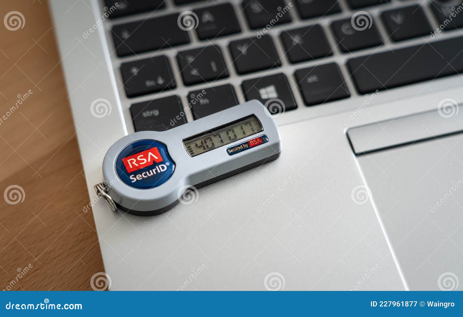 RSA SecurID Token Internet Security Editorial Photography - Image of ...