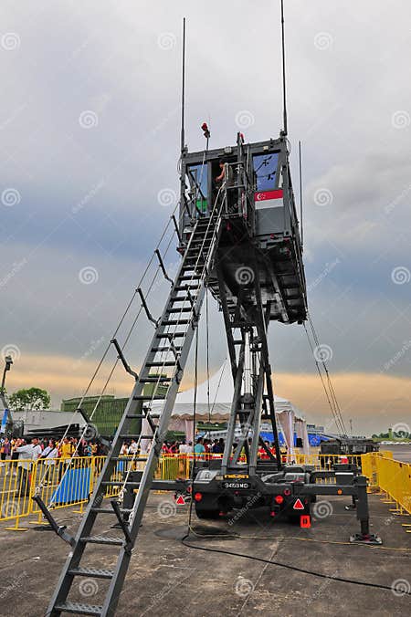 RSAF mobile control tower editorial photography. Image of rsaf - 19780842