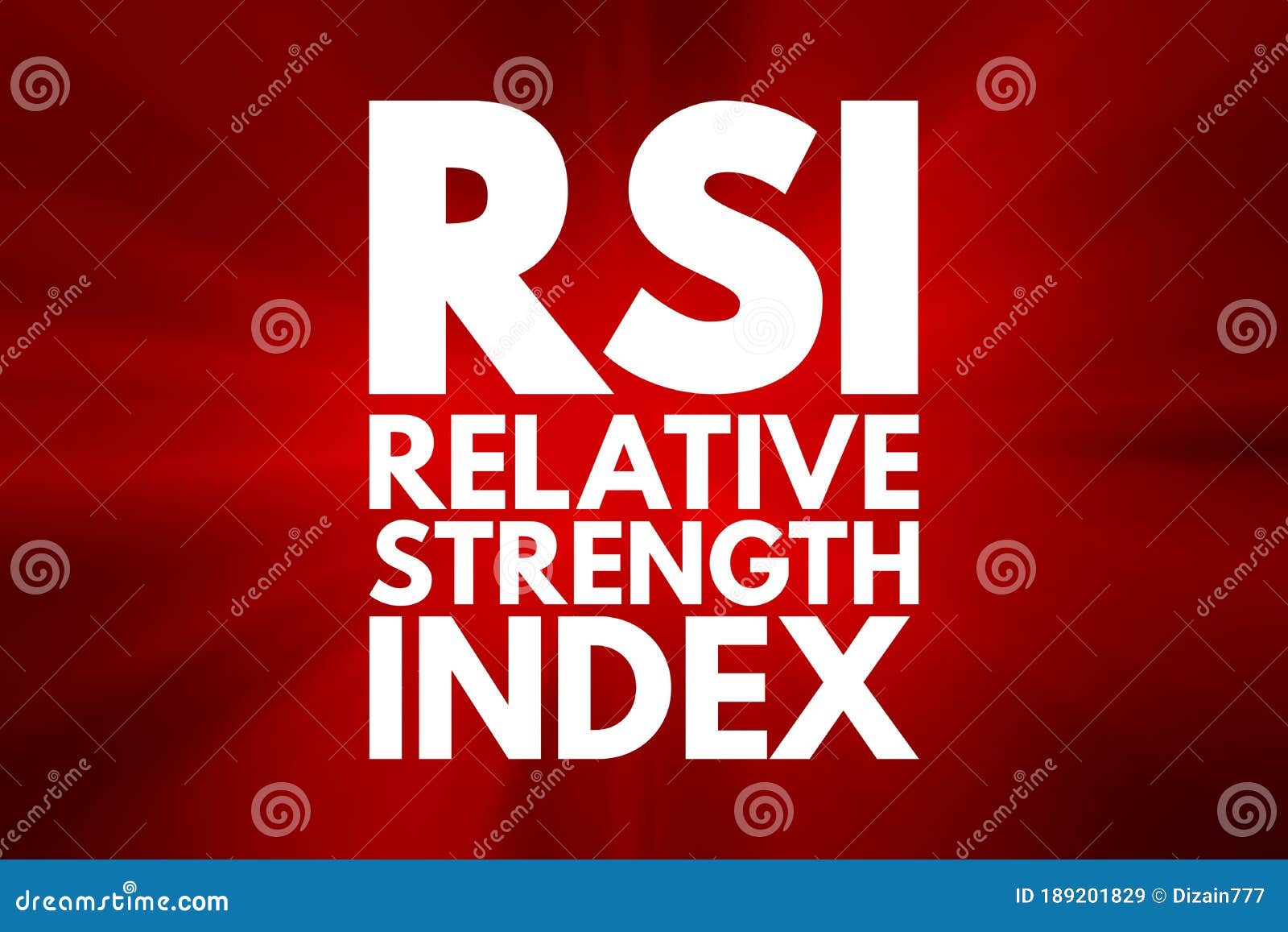 RSI - Relative Strength Index Acronym Concept Royalty-Free Stock Image ...