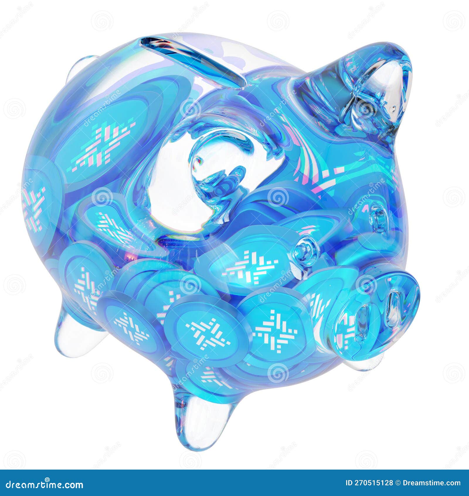 RSK Infrastructure Framework (RIF) Clear Glass Piggy Bank with ... RSK Infrastructure Framework (RIF) Clear Glass Piggy Bank with ...